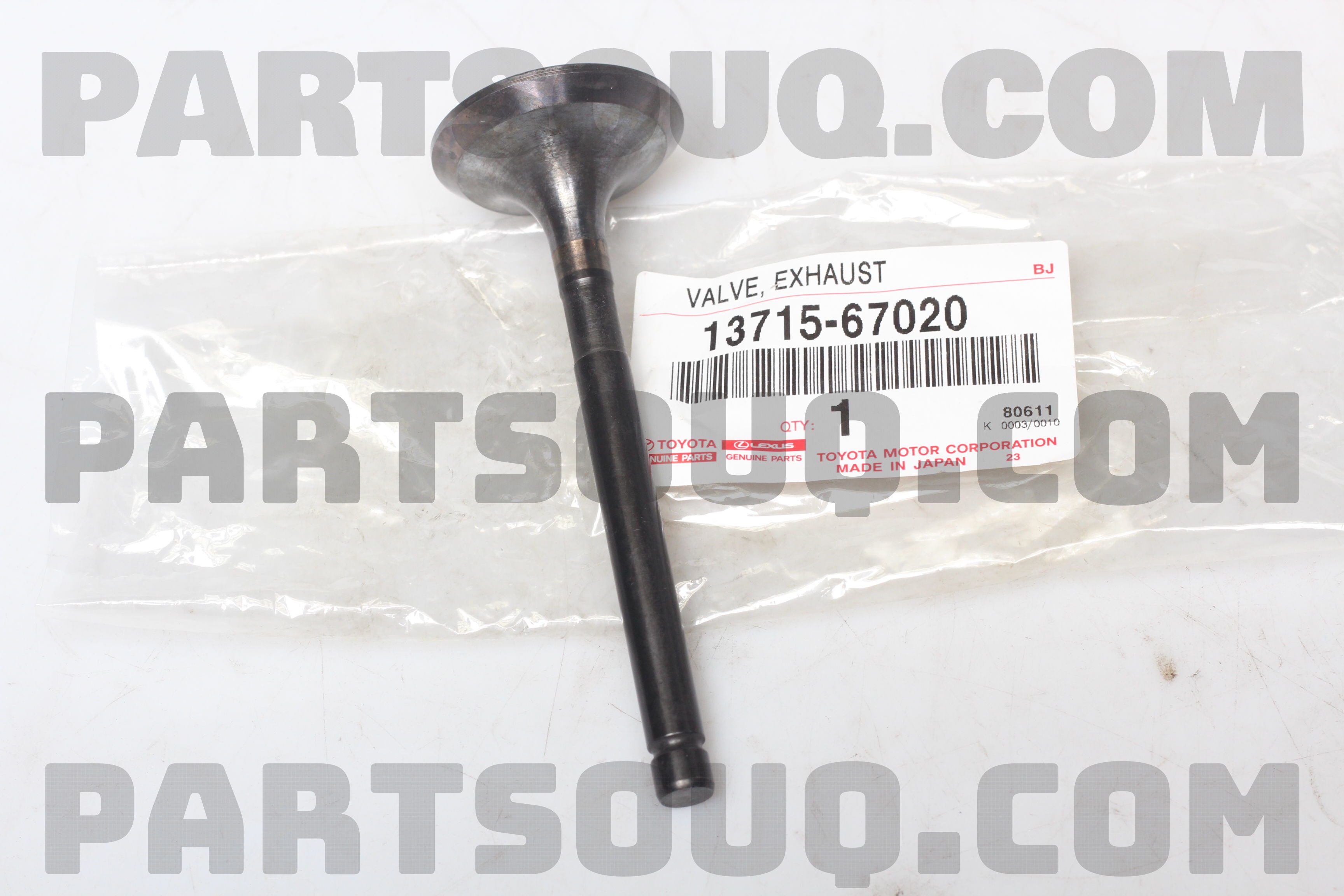 EX ENGINE VALVE TO 1KZ /13715-67020 DOKURO ETY5608A | Dokuro Parts | PartSouq