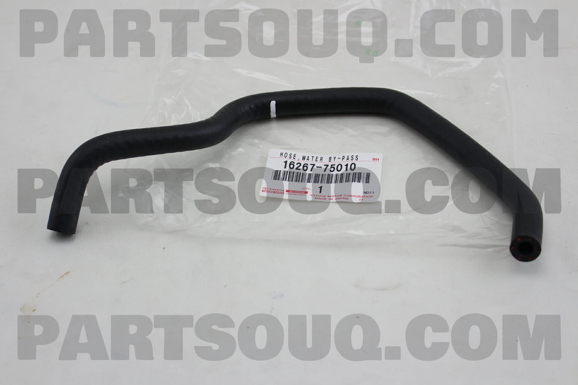 HOSE, WATER BY-PASS, NO.3 1626775010 | Toyota Parts | PartSouq