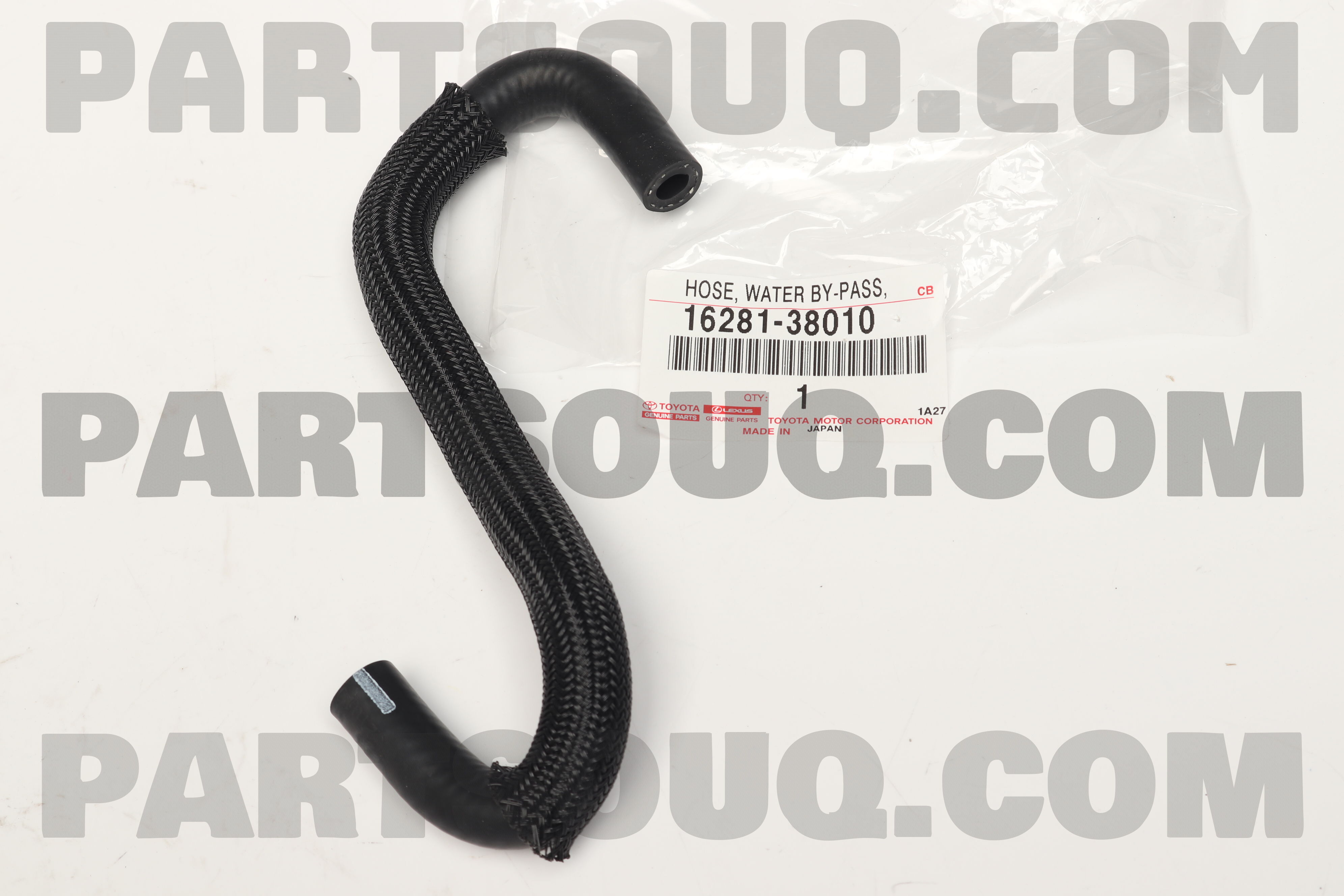 HOSE, WATER BY-PASS, NO.4 1628138010 | Toyota Parts | PartSouq