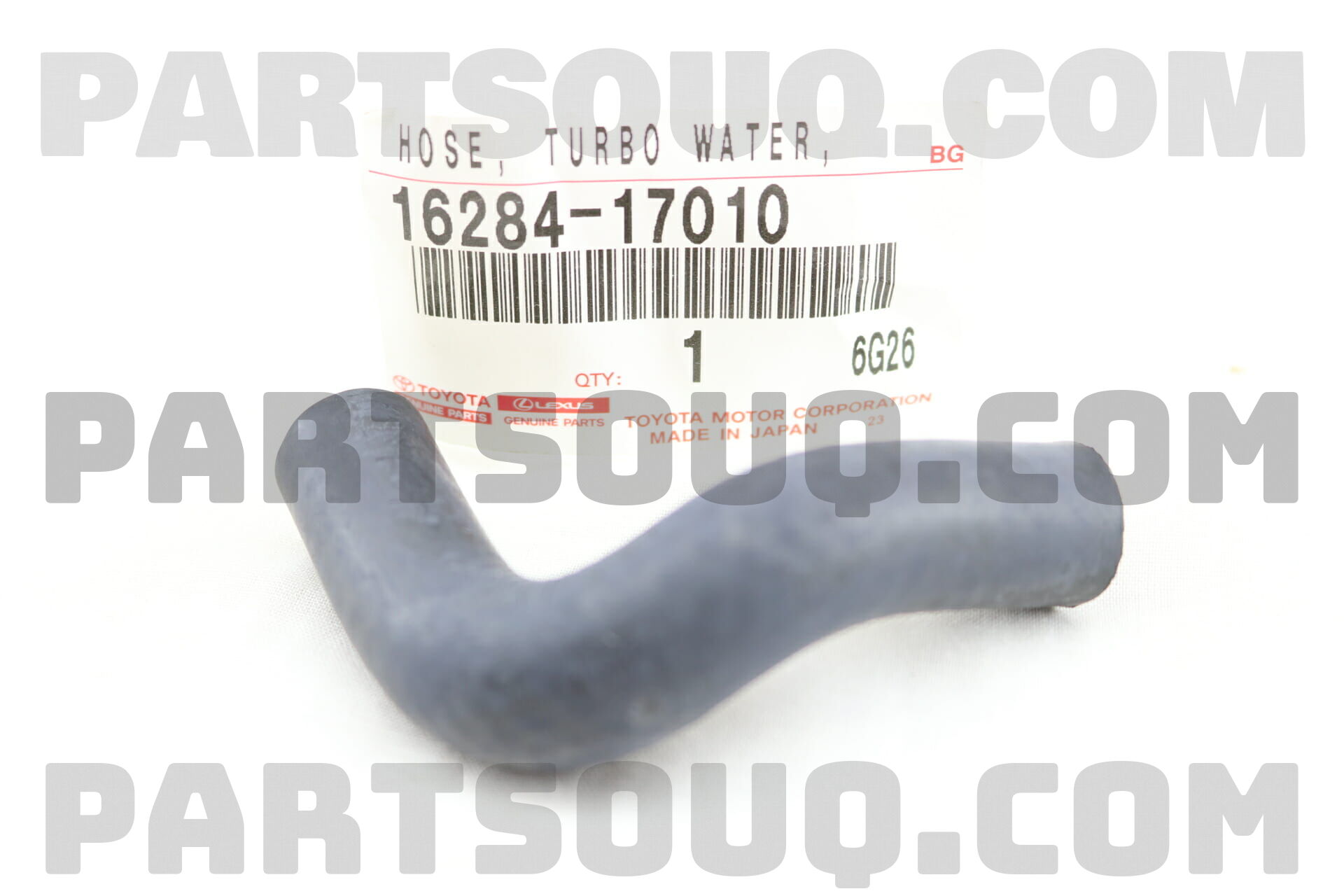 HOSE, TURBO WATER, NO.1 1628417010 | Toyota Parts | PartSouq