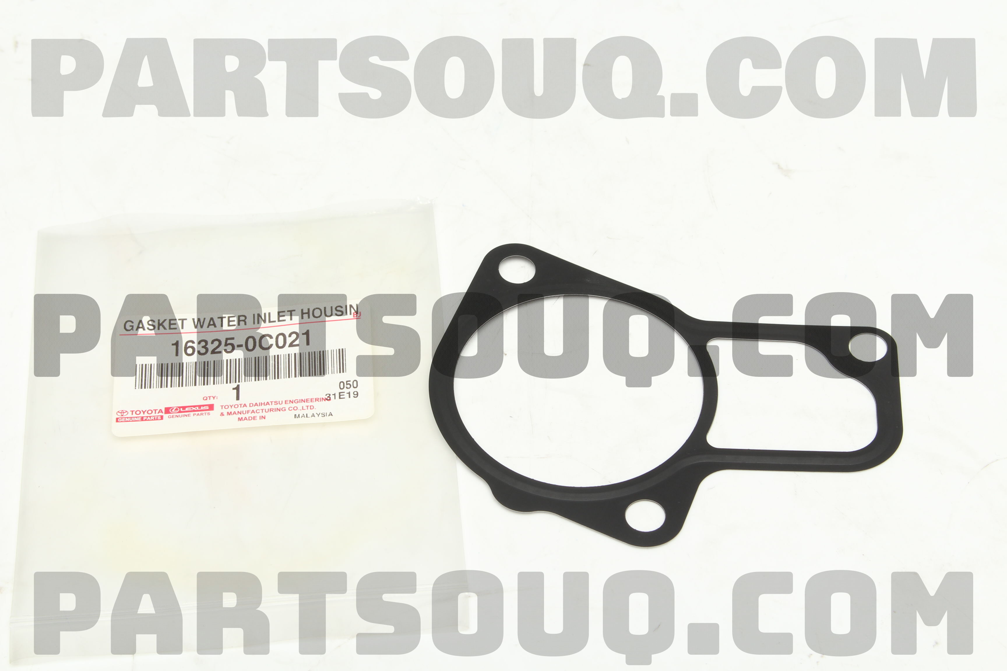 GASKET, WATER INLET HOUSING, NO.1 163250C021 | Toyota Parts | PartSouq