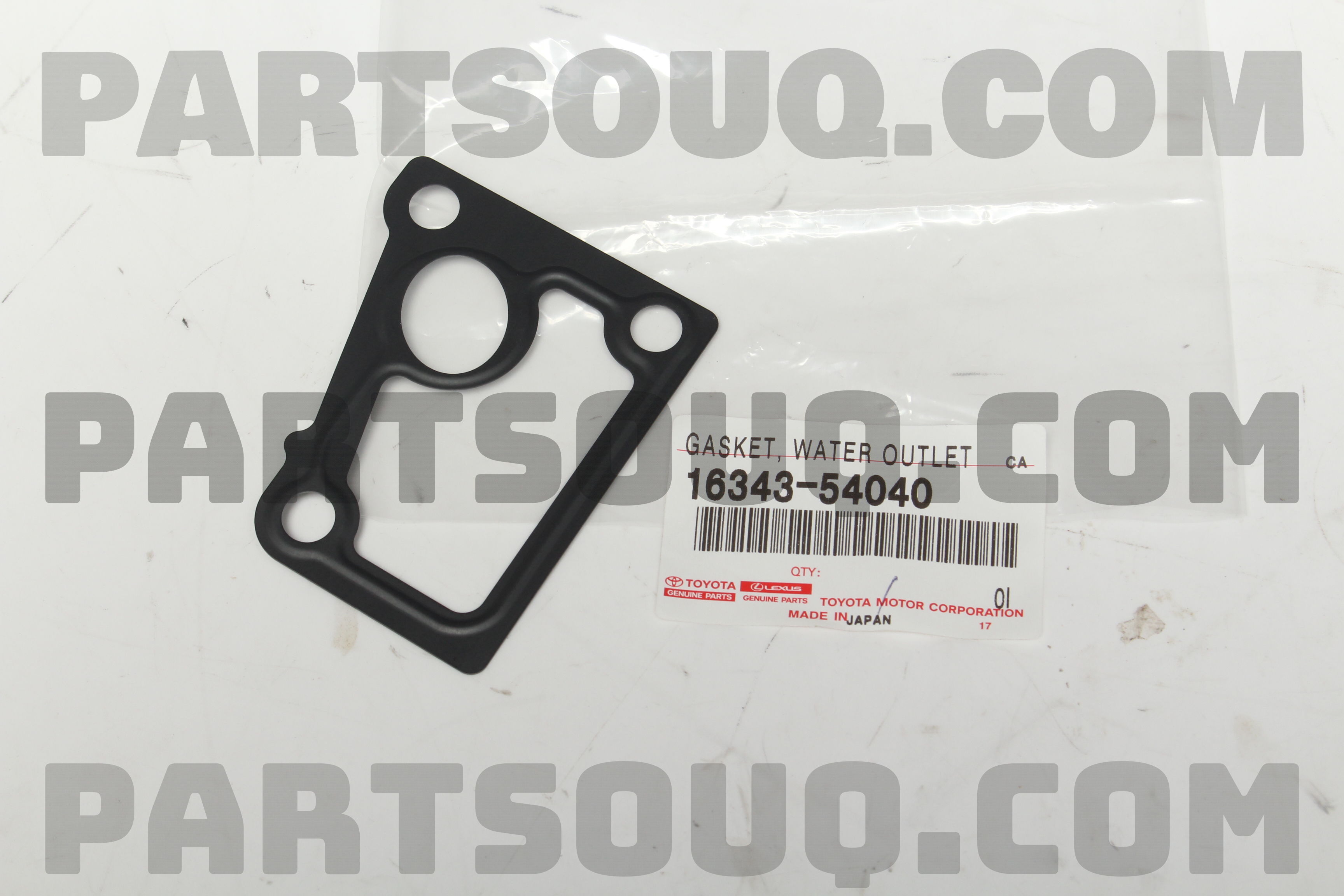GASKET, WATER OUTLET HOUSING 1634354040 | Toyota Parts | PartSouq