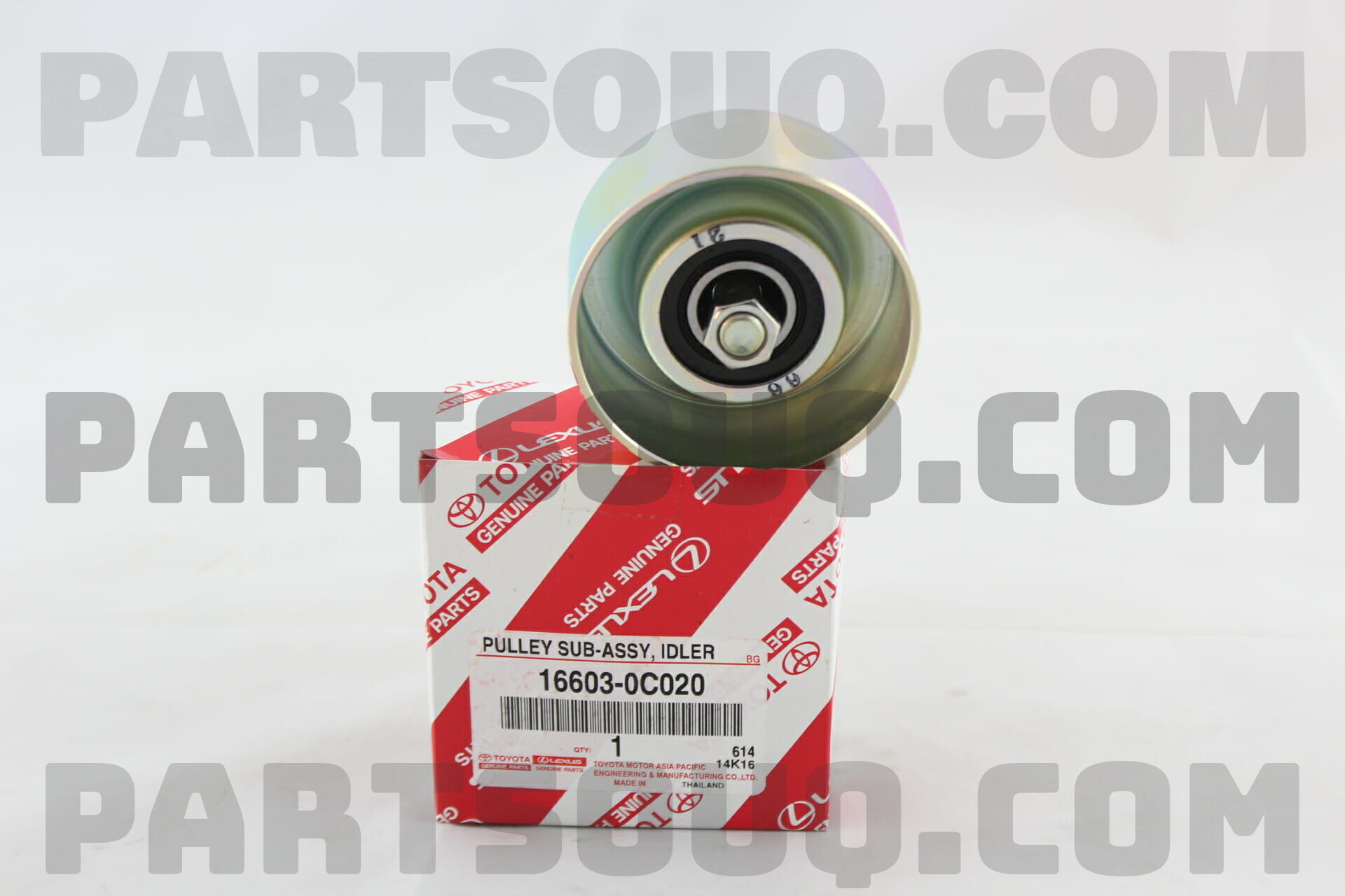 PULLEY SUB-ASSY, IDLER 166030C020 | Toyota Parts | PartSouq