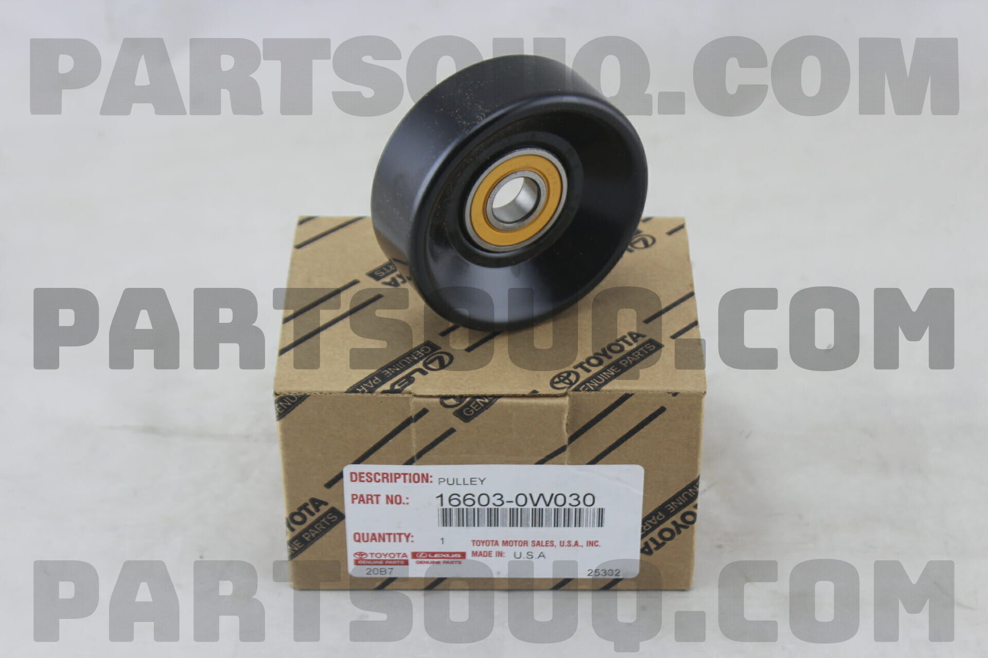 PULLEY SUB-ASSY, IDLER, NO.1 166030W030 | Toyota Parts | PartSouq