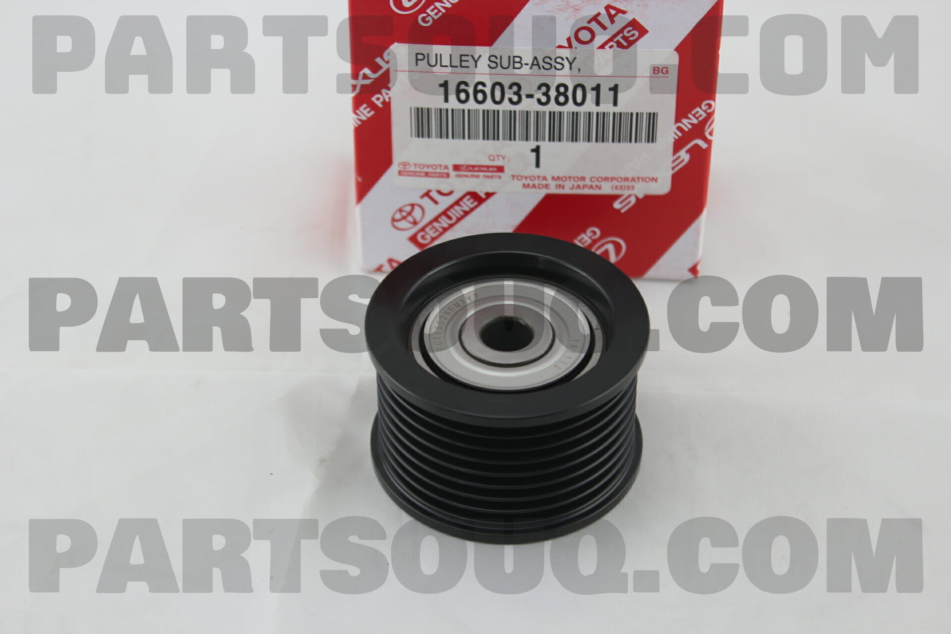 PULLEY SUB-ASSY, IDLER, NO.1 1660338011 | Toyota Parts | PartSouq