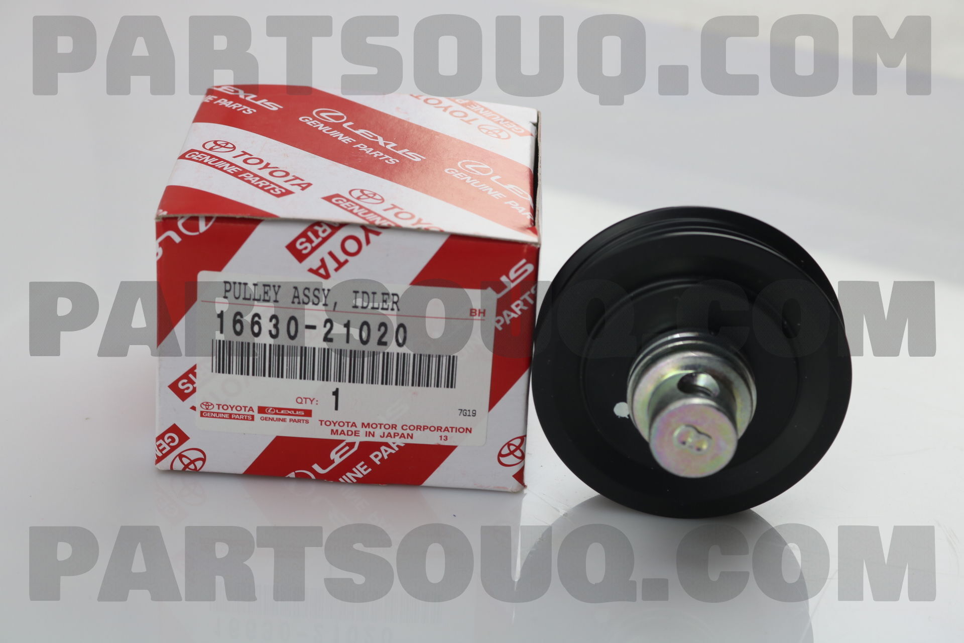 PULLEY ASSY, IDLER 1663021020 | Toyota Parts | PartSouq