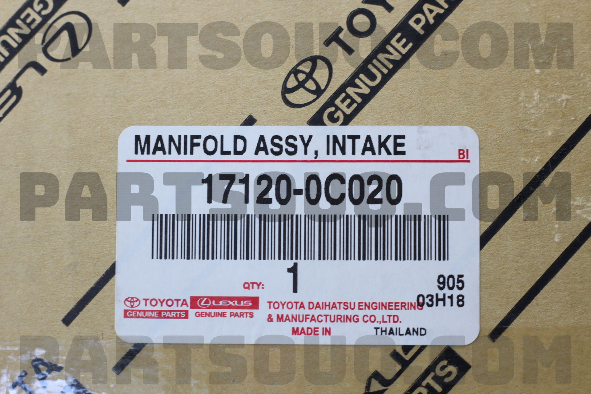 MANIFOLD EXHAUST 1714137250 | Daihatsu Parts | PartSouq