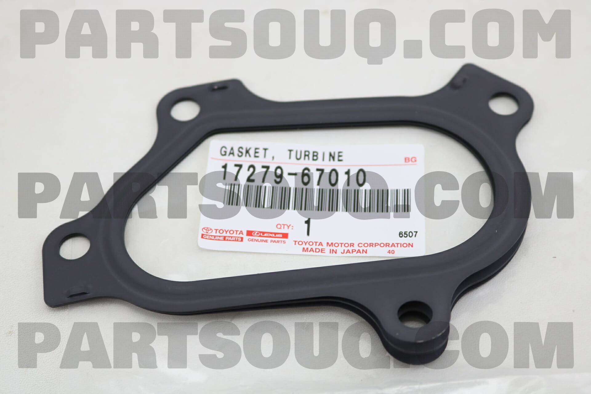 GASKET, TURBINE OUTLET ELBOW 1727967010 | Toyota Parts | PartSouq
