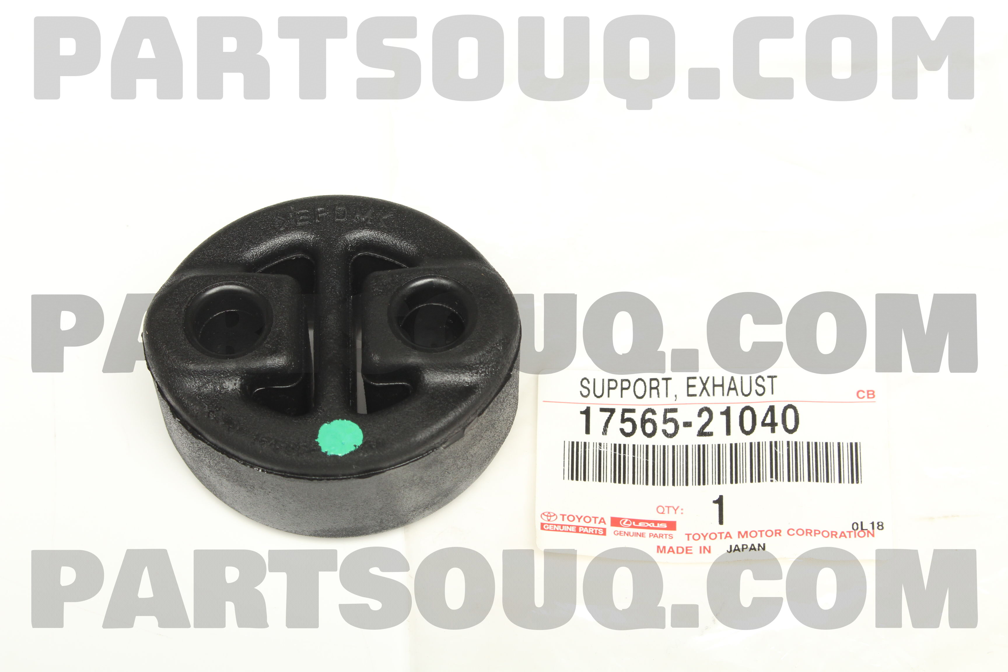 SUPPORT, EXHAUST PIPE, NO.5 1756521040 | Toyota Parts | PartSouq