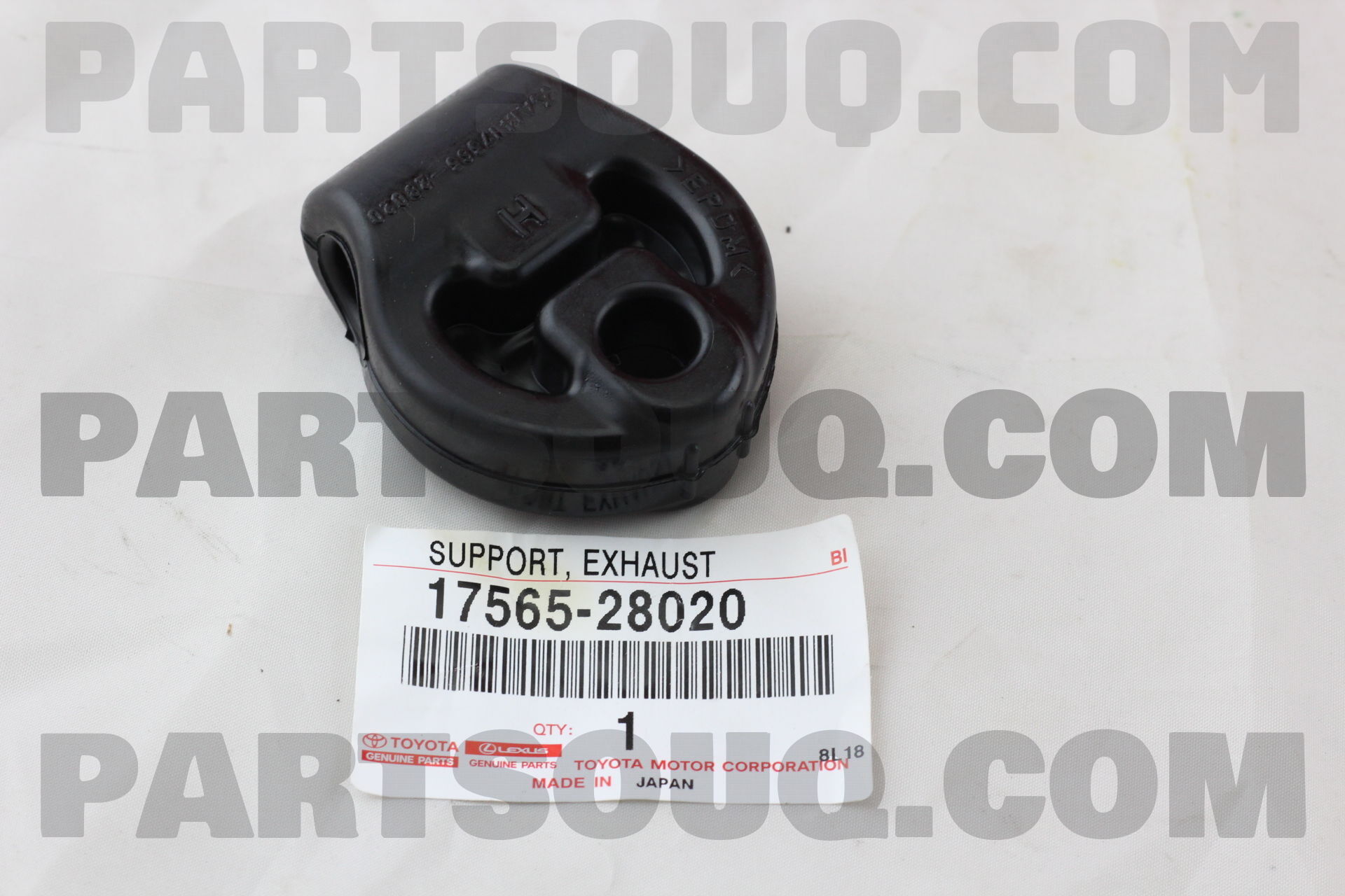 SUPPORT, EXHAUST PIPE, NO.4 1756516230 | Toyota Parts | PartSouq
