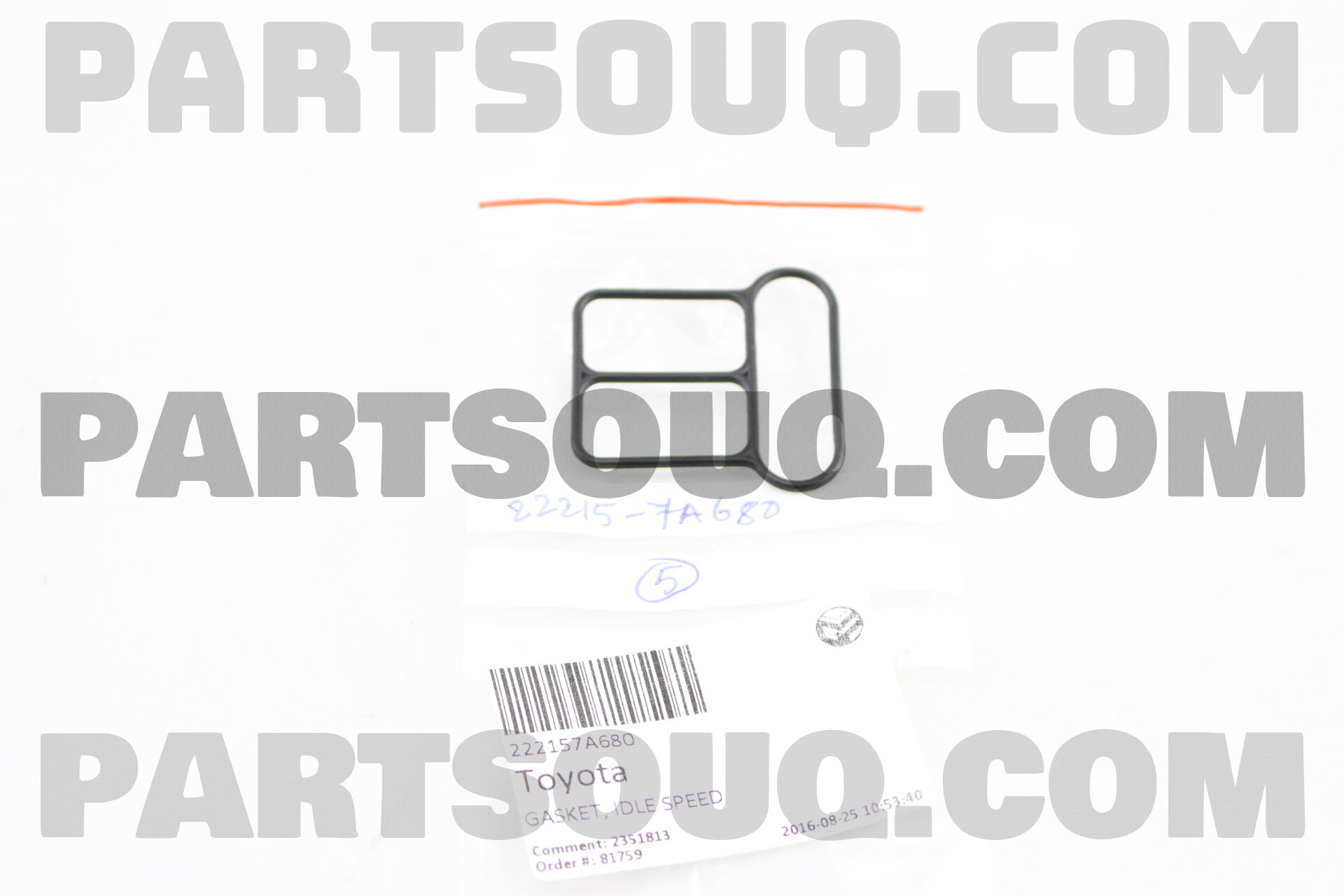 GASKET, IDLE SPEED CONTROL VALVE 222157A680 | Toyota Parts | PartSouq