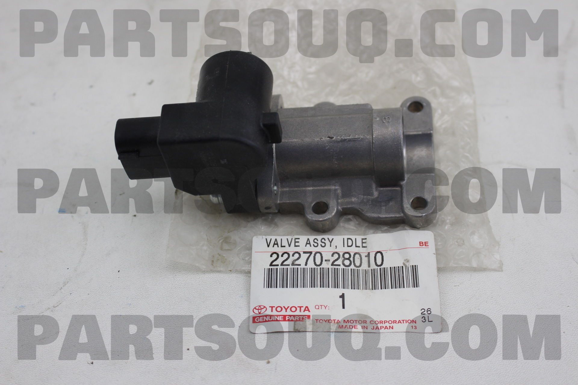 VALVE ASSY, IDLE SPEED CONTROL(FOR THLOTTLE BODY) 2227028010 | Toyota ...