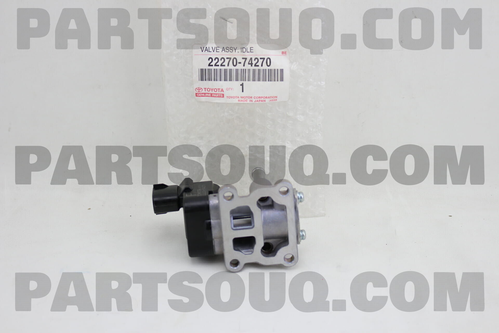 VALVE ASSY, IDLE SPEED CONTROL(FOR THLOTTLE BODY) 2227074270 | Toyota ...