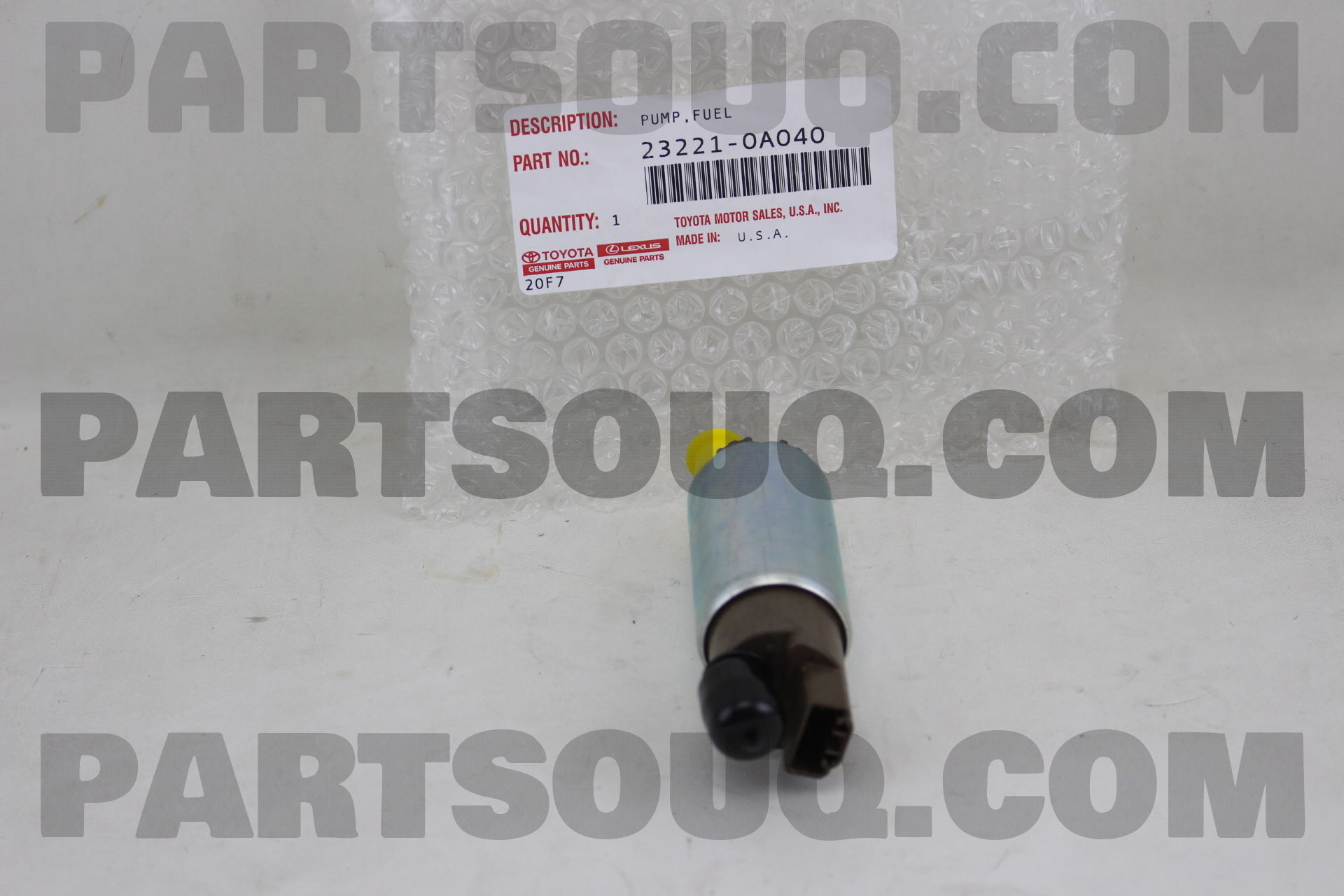 PUMP ASSY, FUEL 232210A040 | Toyota Parts | PartSouq