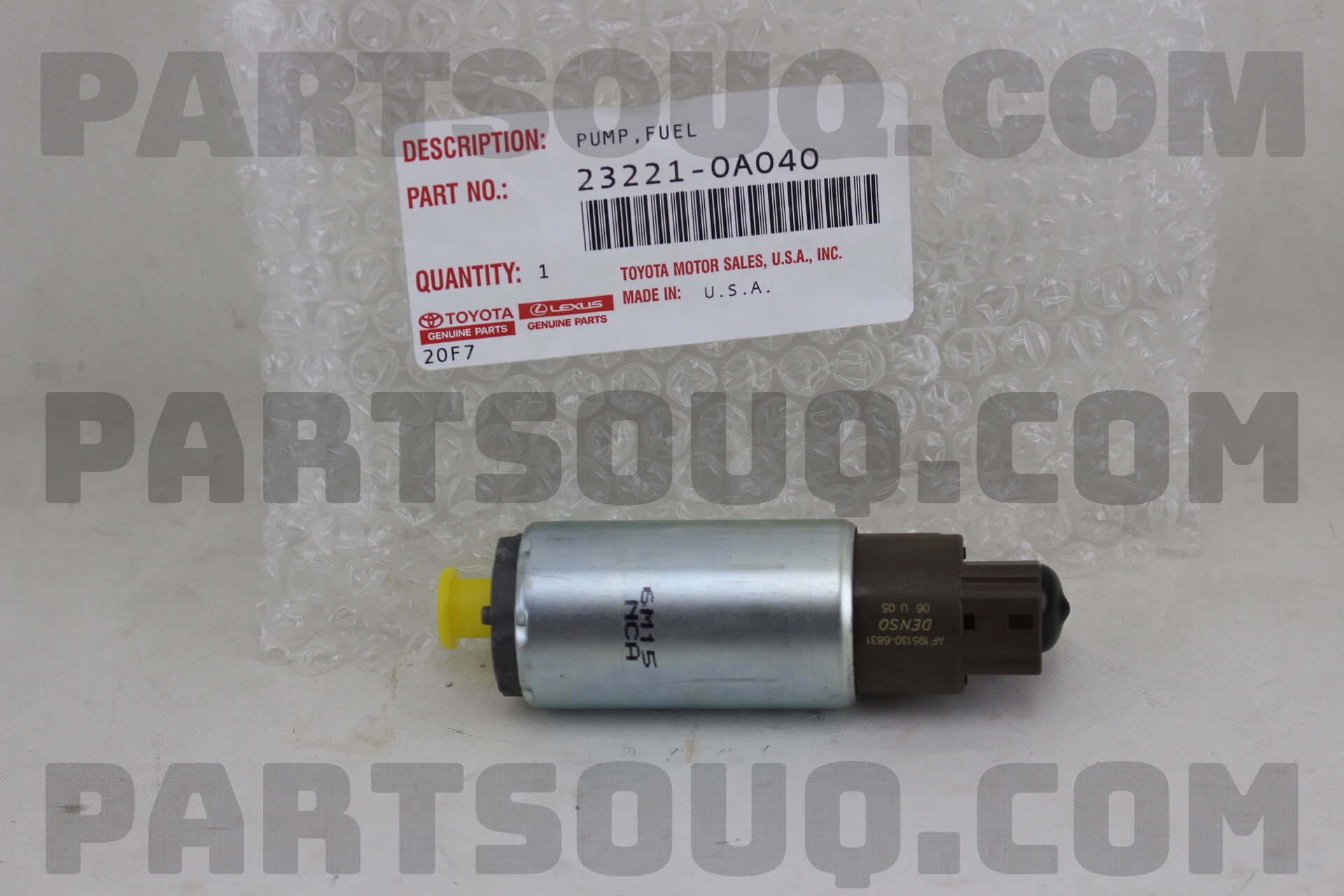 PUMP ASSY, FUEL 232210A040 | Toyota Parts | PartSouq