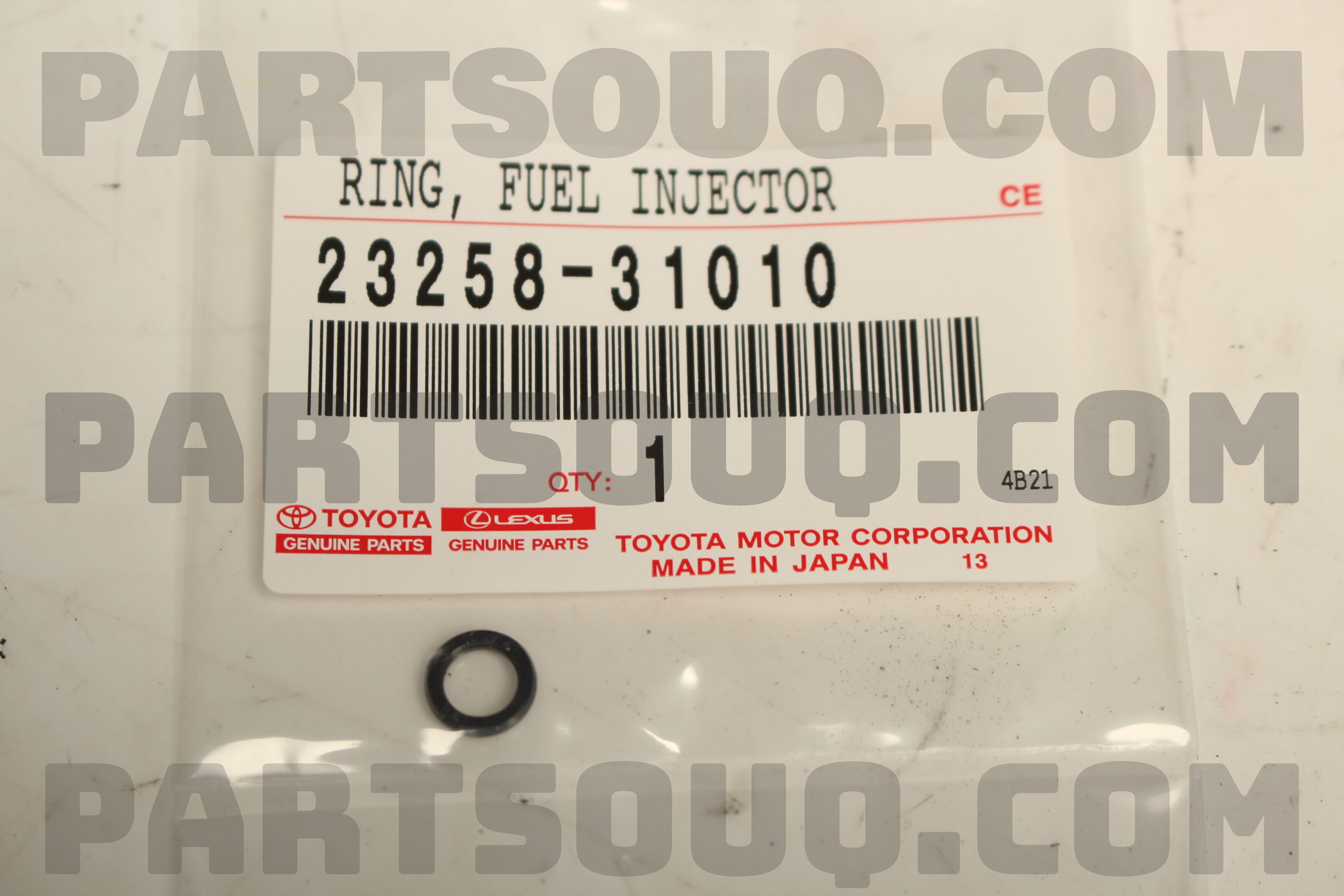 RING, FUEL INJECTOR BACK-UP, NO.3 2325831010 | Toyota Parts | PartSouq