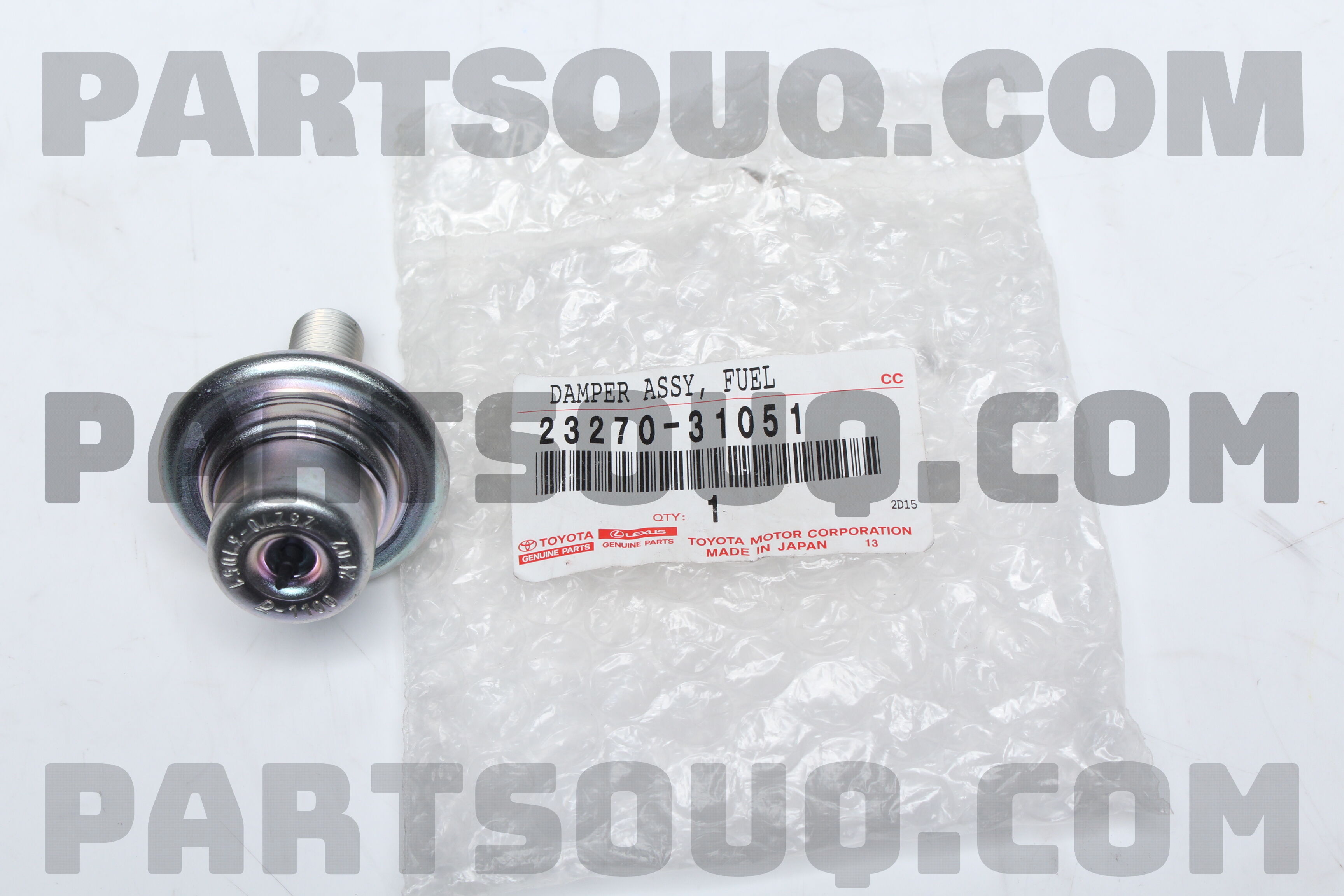 DAMPER ASSY, FUEL PRESSURE PULSATION 2327028040 | Toyota Parts | PartSouq