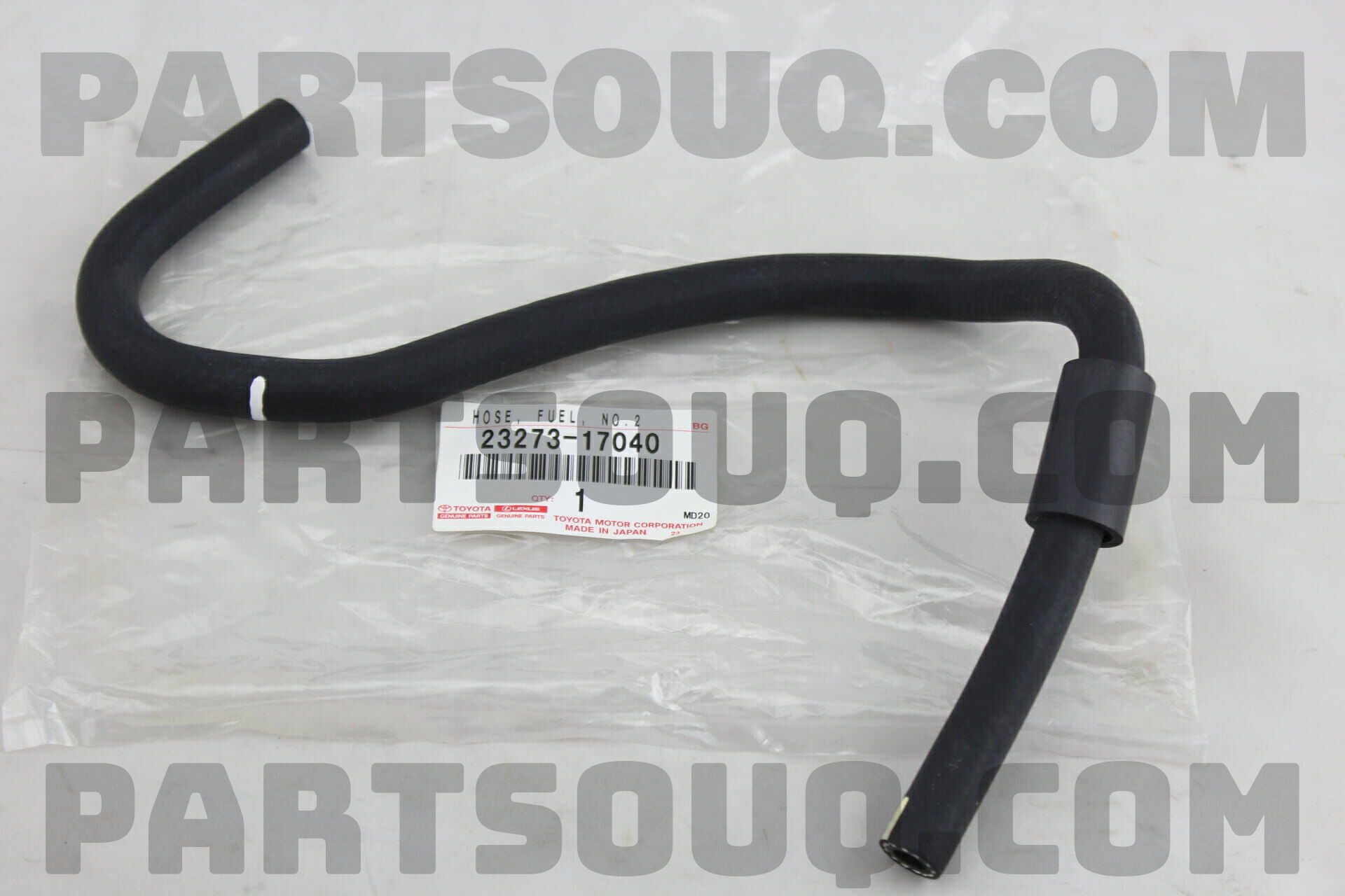 HOSE, FUEL(FOR INJECTION PUMP TO FUEL PIPE) 2327317040 | Toyota Parts ...