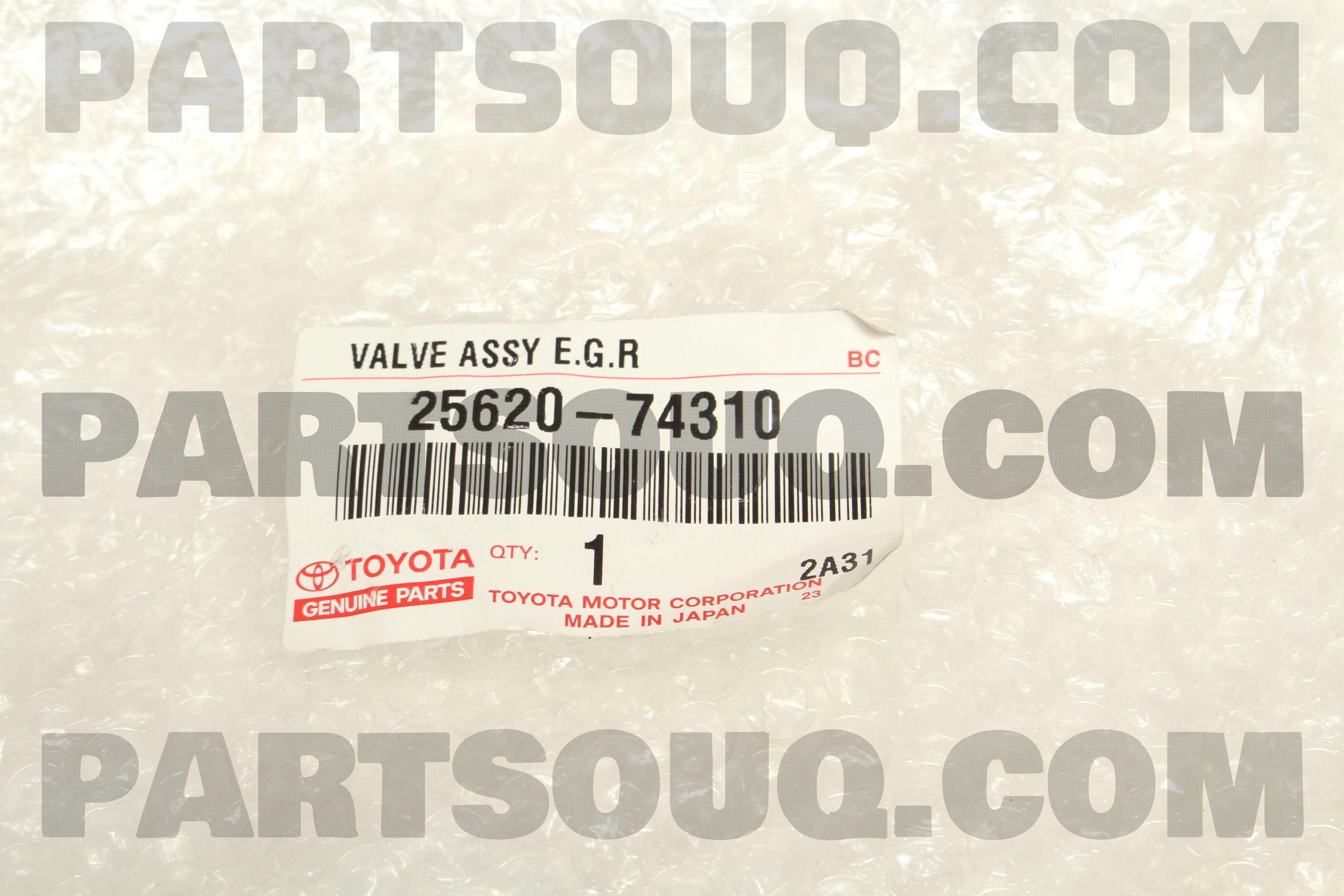 VALVE ASSY, EGR 2562074310 | Toyota Parts | PartSouq