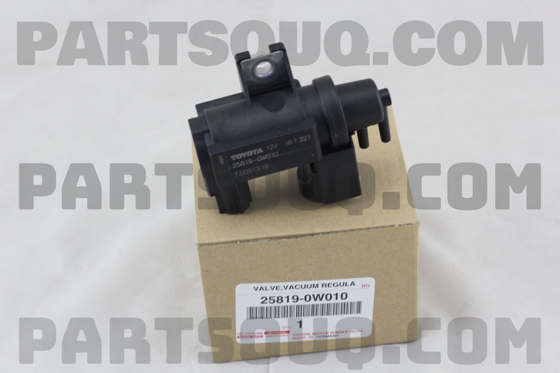 VALVE ASSY, VACUUM REGULATING 258190W010 | Toyota Parts | PartSouq