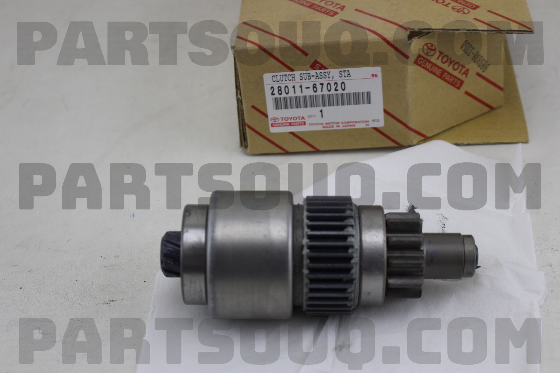 CLUTCH SUB-ASSY, STARTER 2801167020 | Toyota Parts | PartSouq