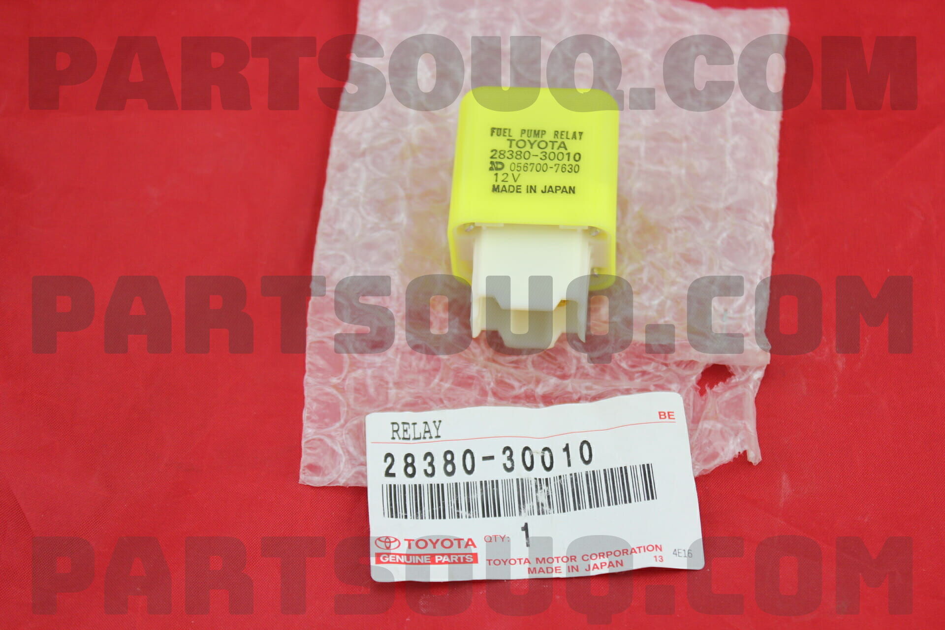 RELAY ASSY, FUEL PUMP 2838030010 | Toyota Parts | PartSouq