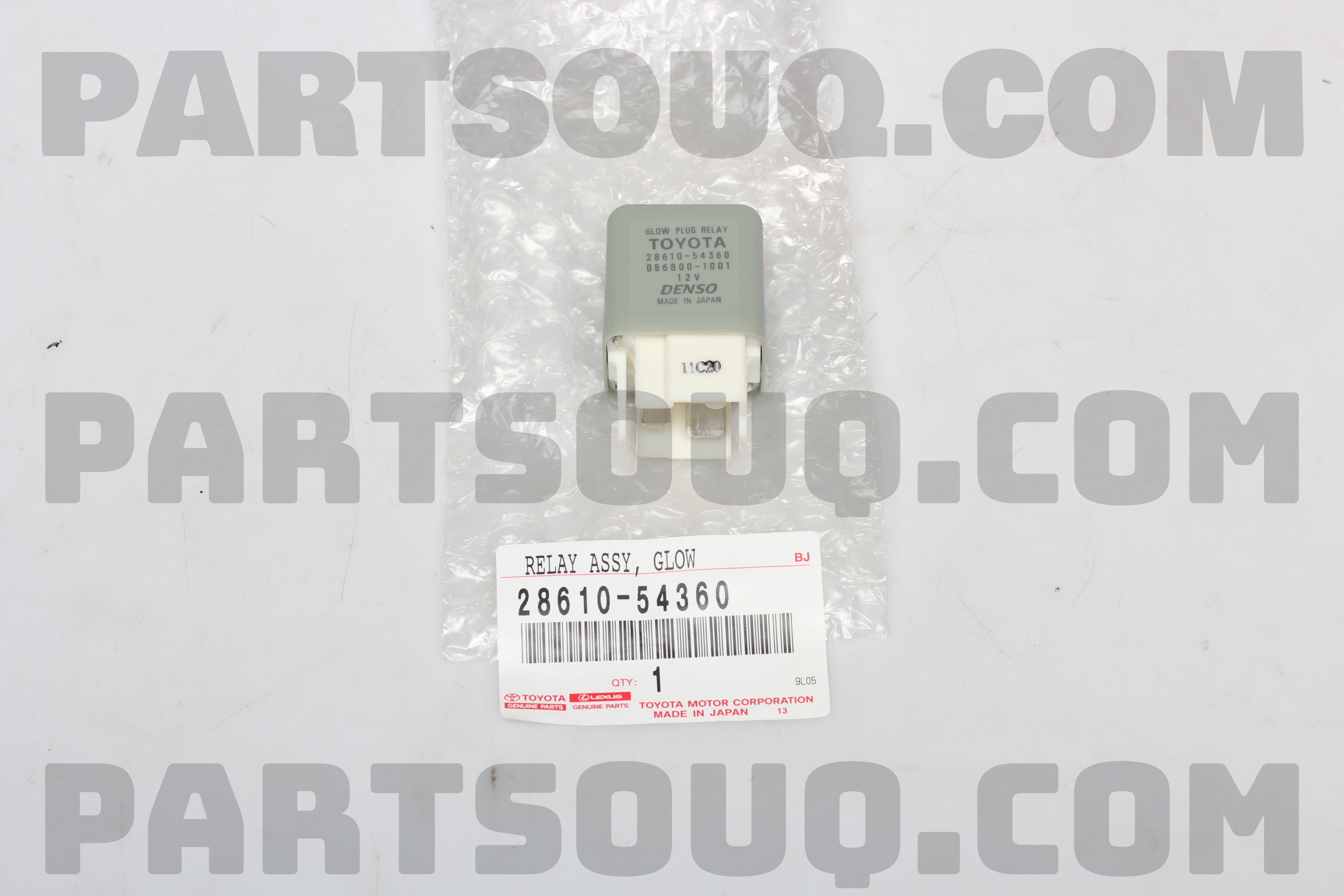RELAY ASSY, GLOW PLUG 2861054360 | Toyota Parts | PartSouq