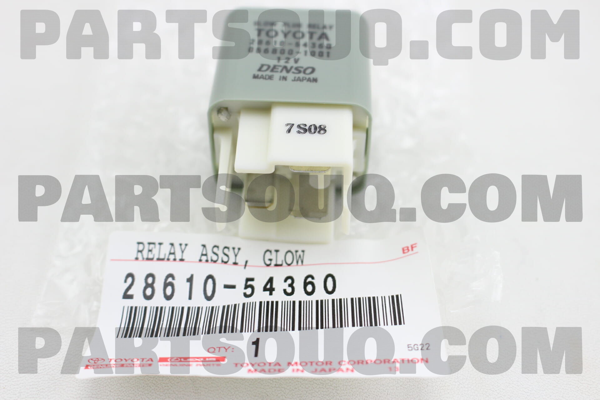RELAY ASSY, GLOW PLUG 2861054360 | Toyota Parts | PartSouq