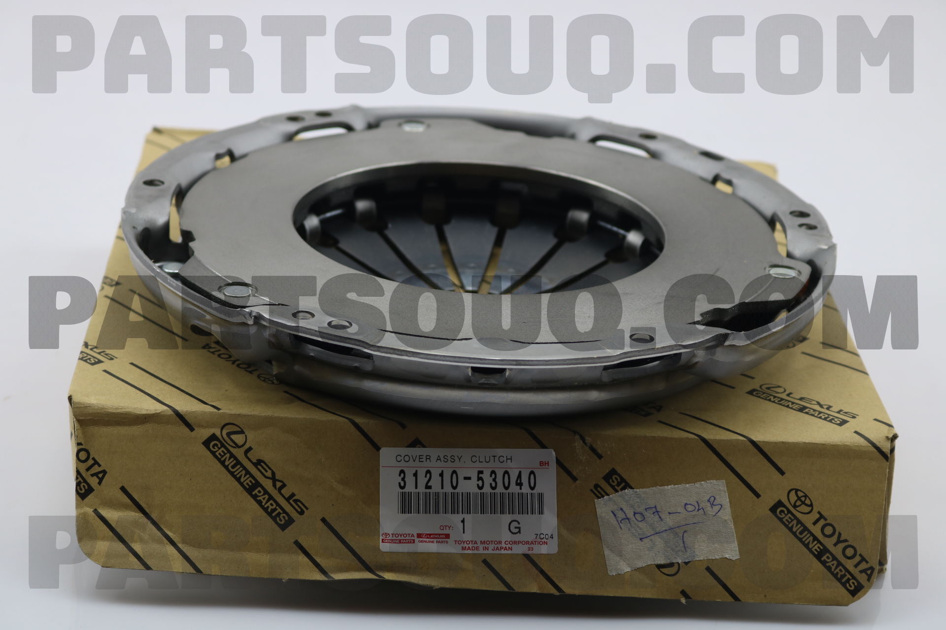 CLUTCH COVER 2L/18R/21R/1G 3121035100 | AISIN Parts | PartSouq