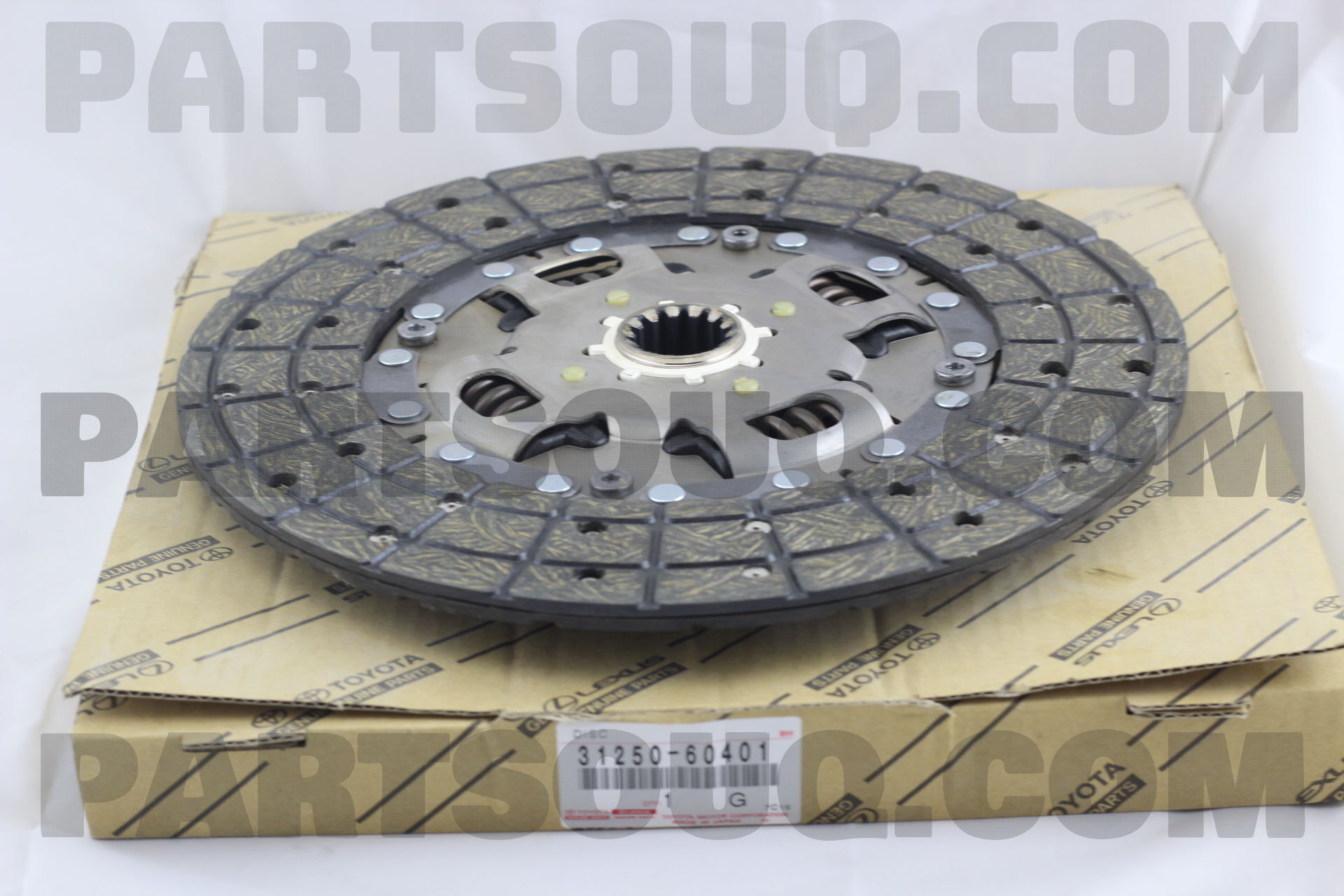 CLUTCH DISC TO 31250-60400,31250-60401 LAND CRUISER 199001-199907 AISIN ...