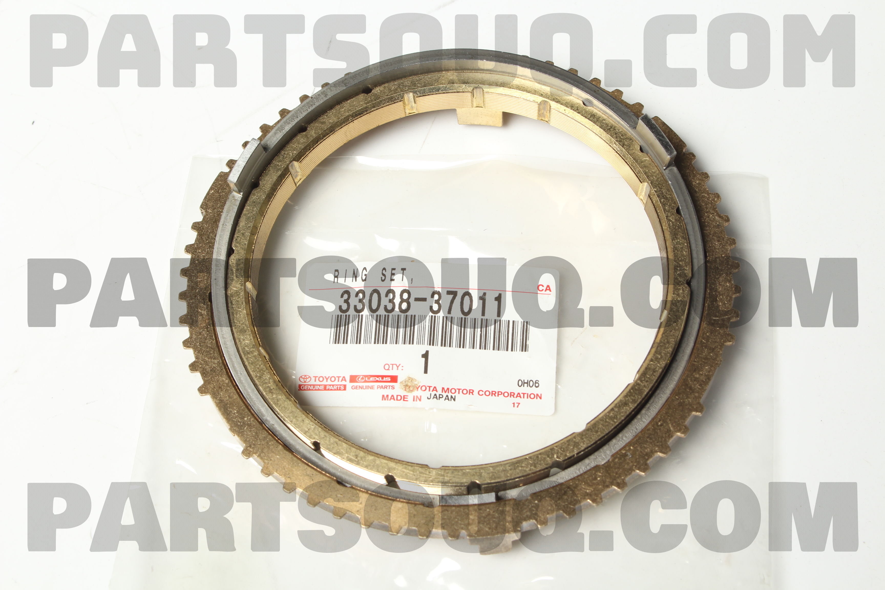 RING SET, SYNCHRONIZER, NO.2 3303837011 | Toyota Parts | PartSouq