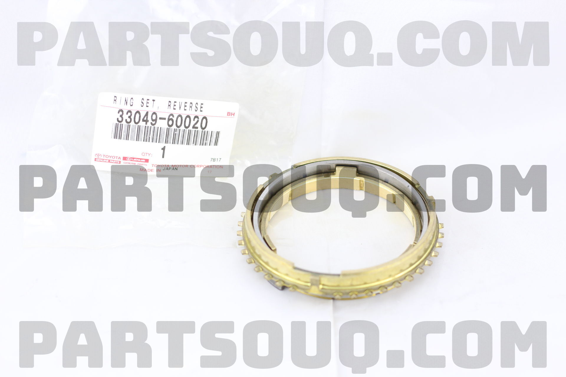 RING SET, REVERSE SYNCHRONIZER 3304960020 | Toyota Parts | PartSouq