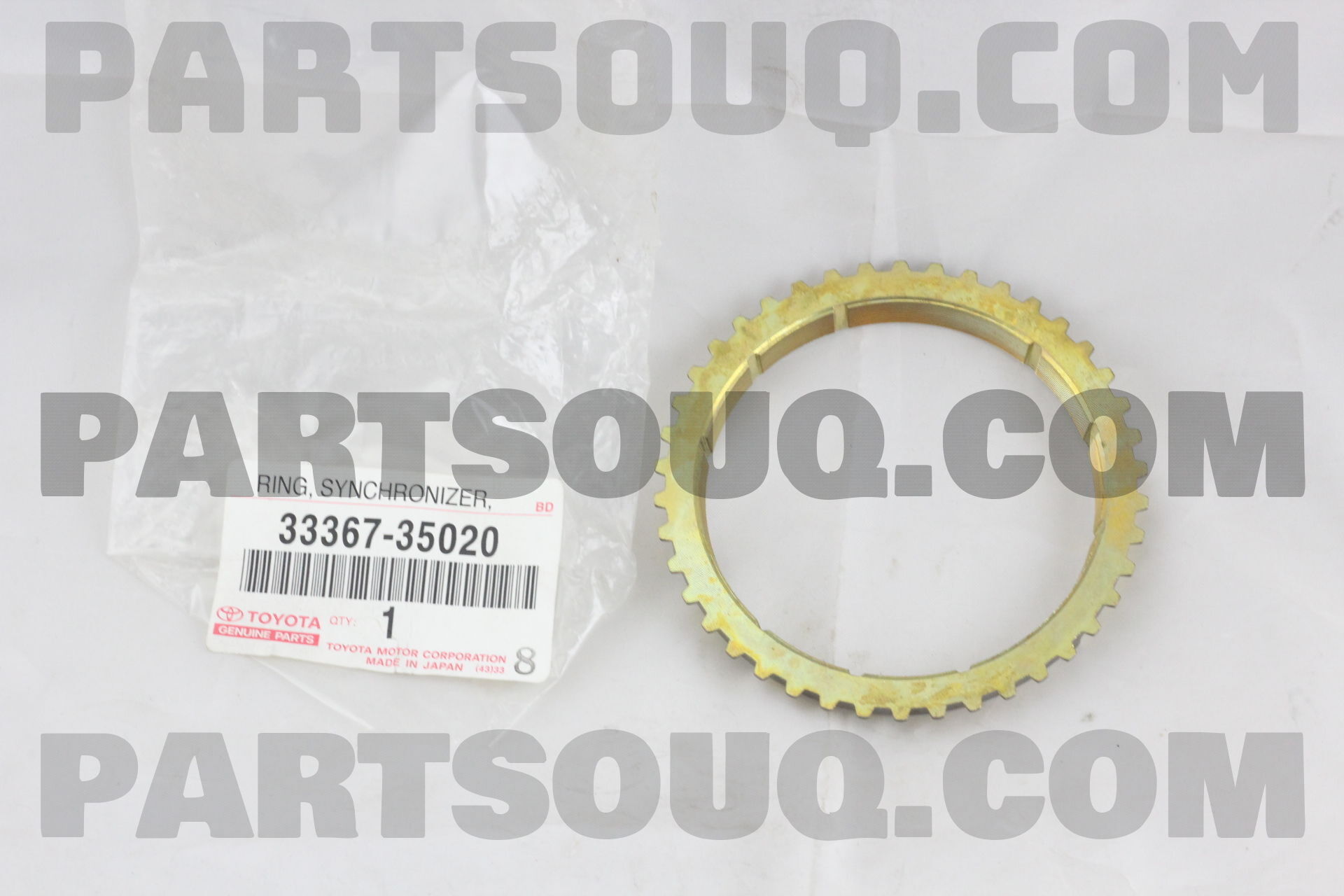 RING, SYNCHRONIZER, NO.1 3336735020 | Toyota Parts | PartSouq