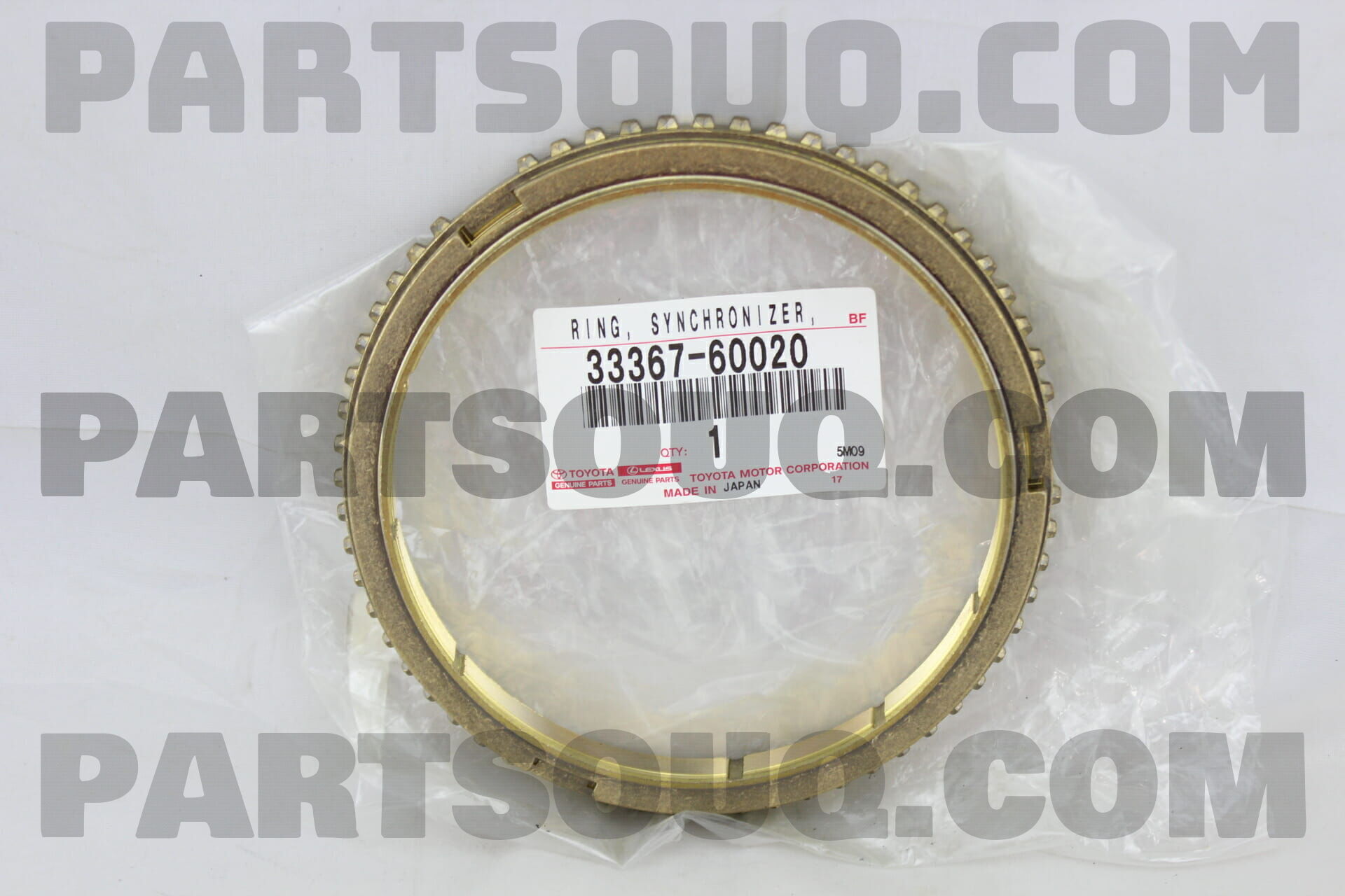 RING, SYNCHRONIZER, NO.1 3336760020 | Toyota Parts | PartSouq
