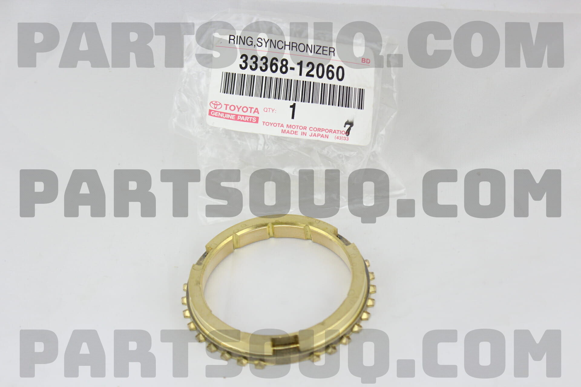 RING, SYNCHRONIZER, NO.2 3336812060 | Toyota Parts | PartSouq