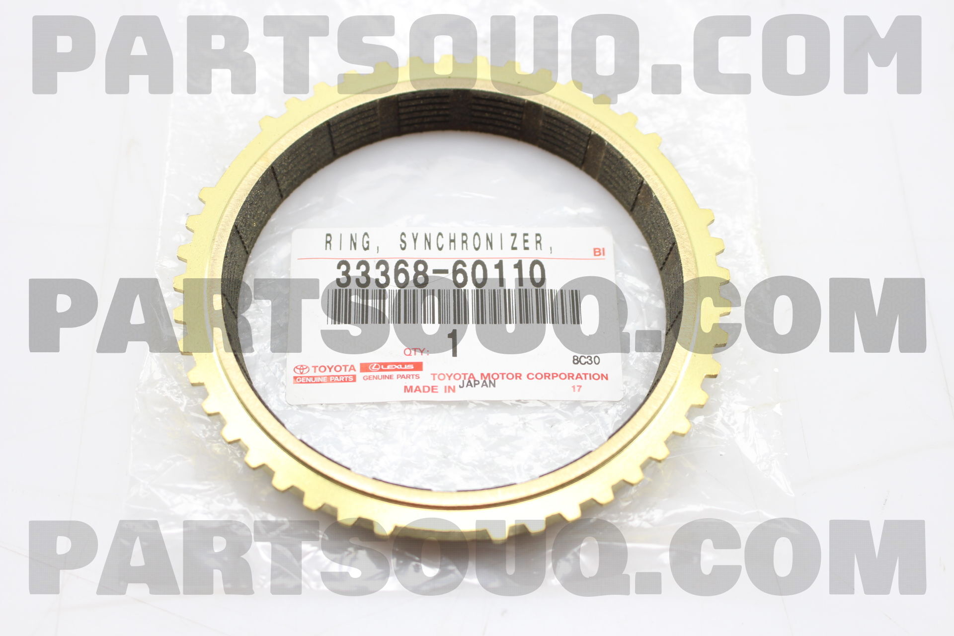 RING, SYNCHRONIZER, NO.2 3336860110 | Toyota Parts | PartSouq