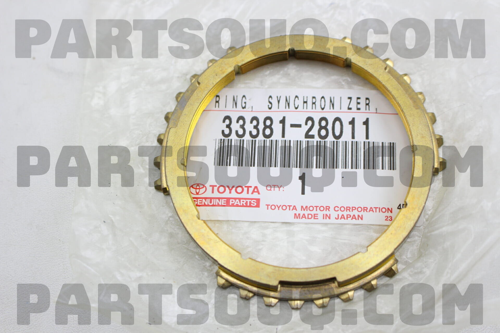 RING, 2ND SYNCHRONIZER OUTER 3338128011 | Toyota Parts | PartSouq