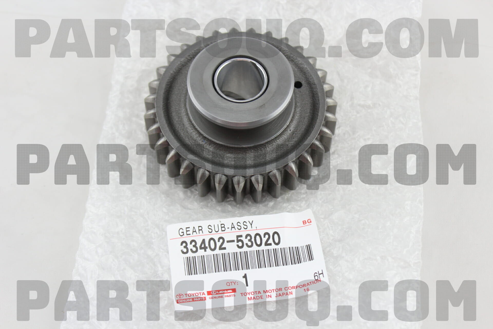 GEAR SUB-ASSY, REVERSE IDLER 3340253020 | Toyota Parts | PartSouq
