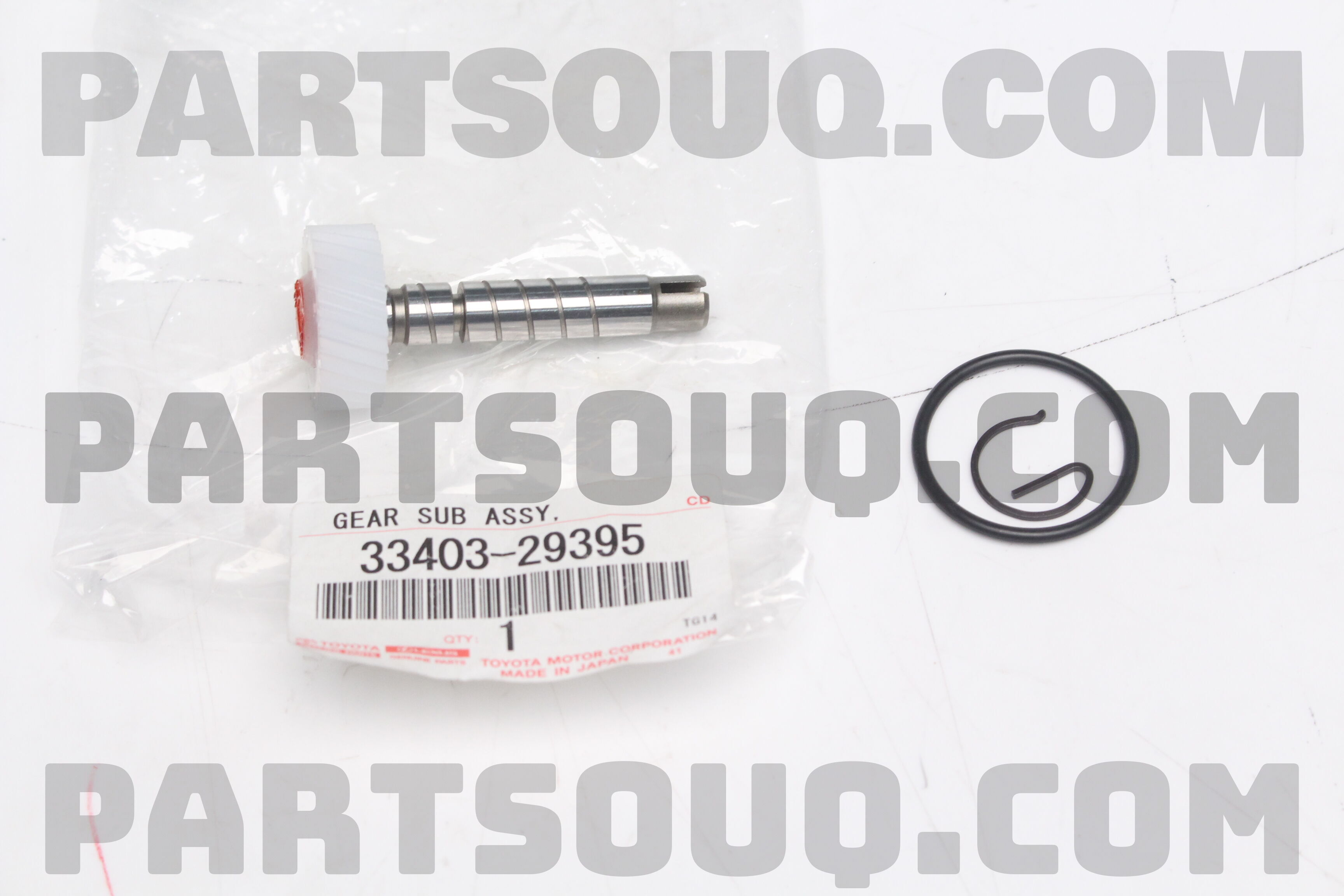 GEAR SUB-ASSY, SPEEDOMETER DRIVEN (ATM) 3340329395 | Toyota Parts ...