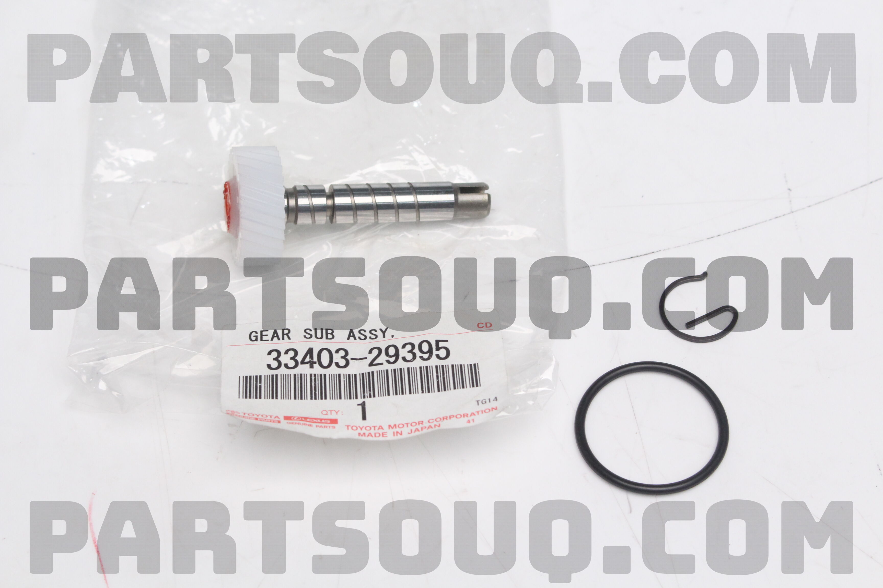 GEAR SUB-ASSY, SPEEDOMETER DRIVEN (ATM) 3340329395 | Toyota Parts ...