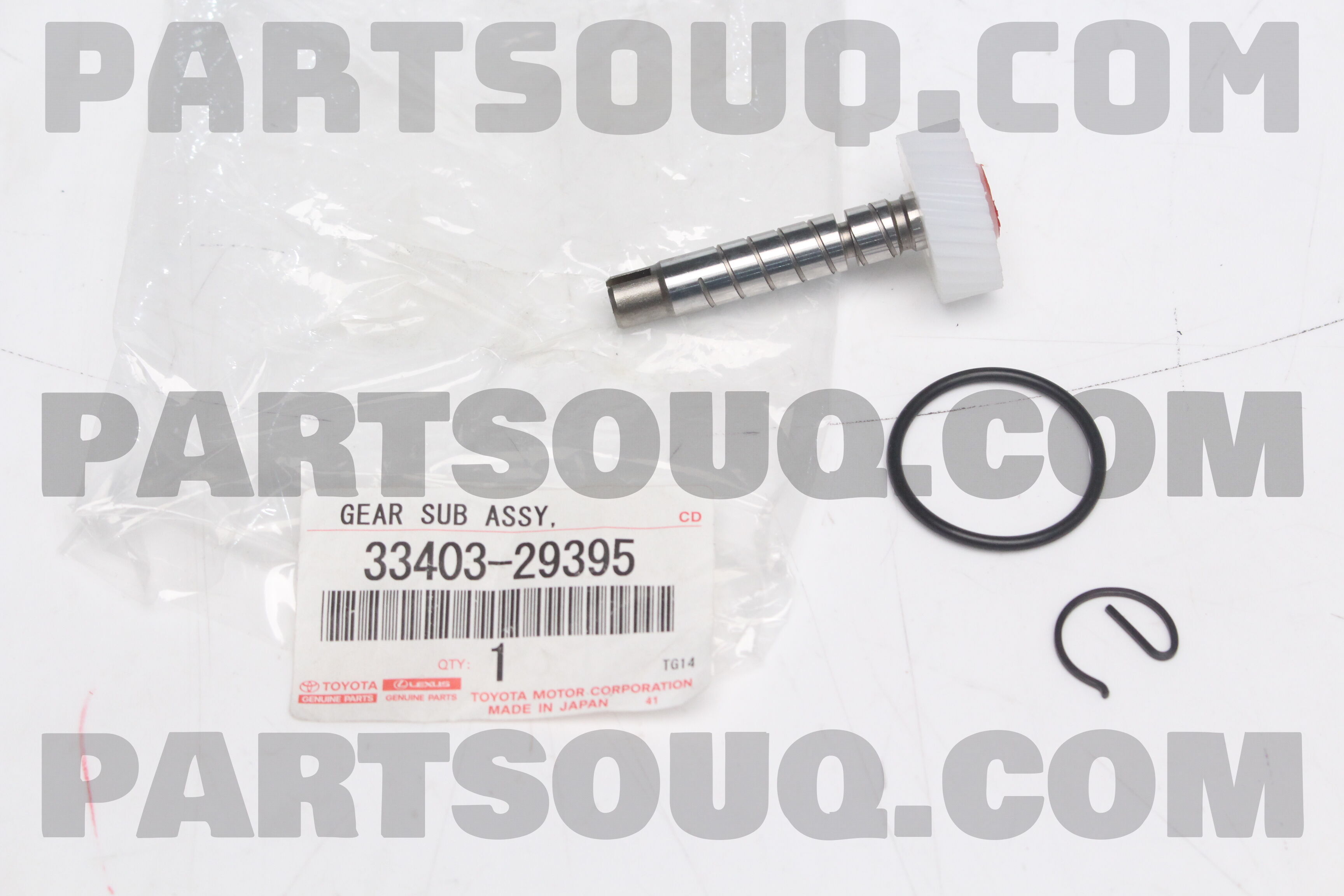 GEAR SUB-ASSY, SPEEDOMETER DRIVEN (ATM) 3340329395 | Toyota Parts ...