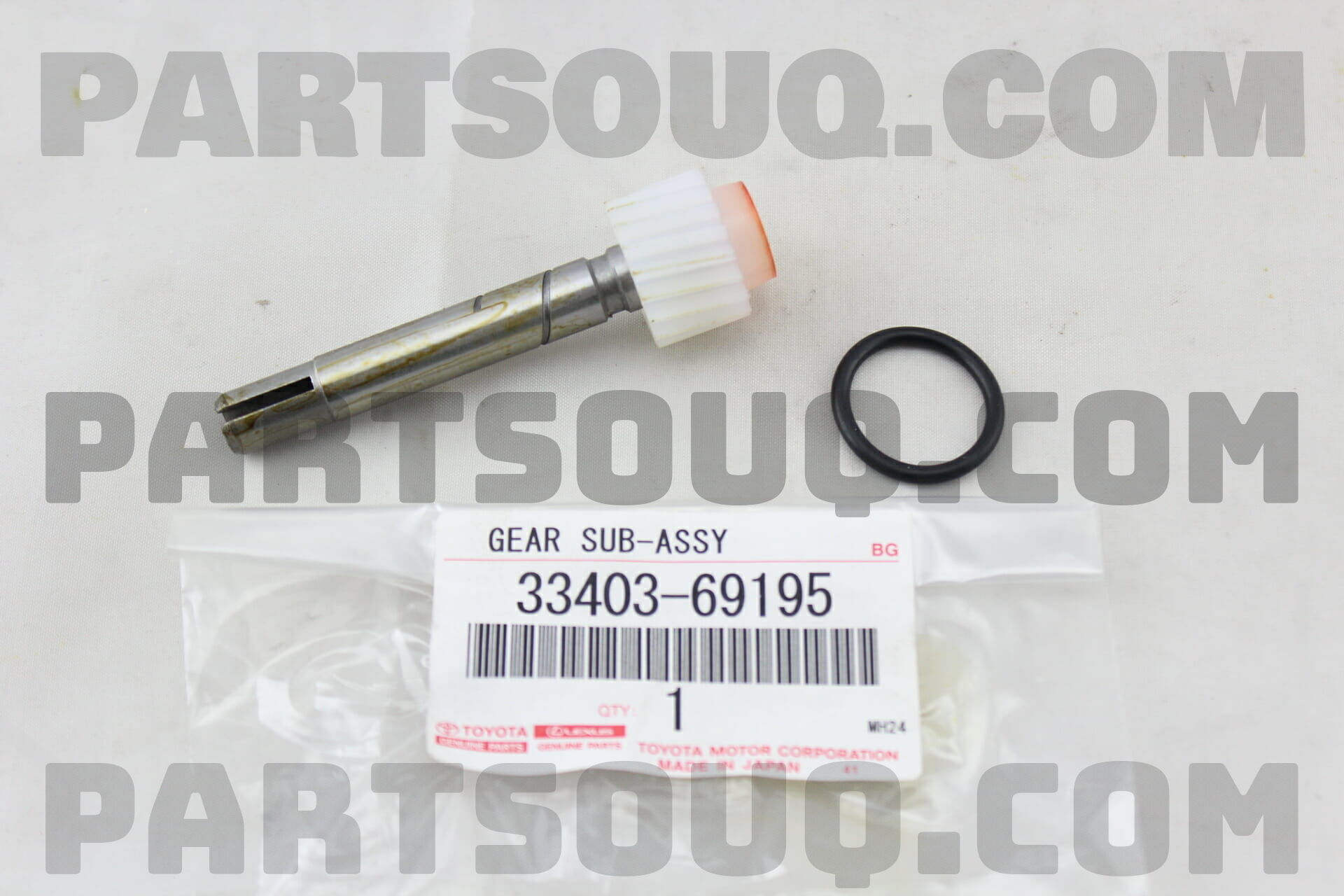GEAR SUB-ASSY, SPEEDOMETER DRIVEN (ATM) 3340369195 | Toyota Parts ...