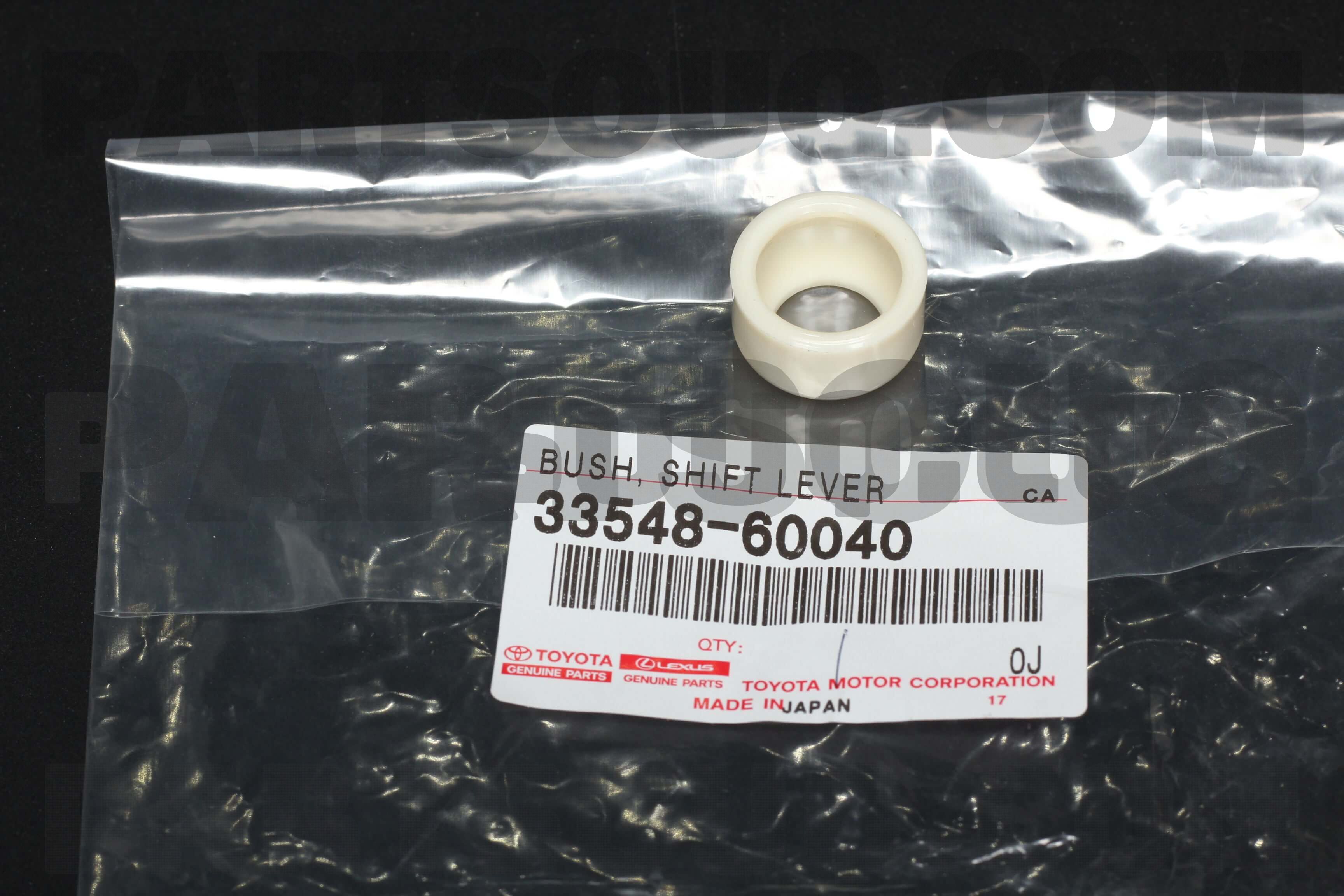 BUSH, NO.1, SHIFT LEVER (FOR FLOOR SHIFT) 3354860040 | Toyota Parts ...