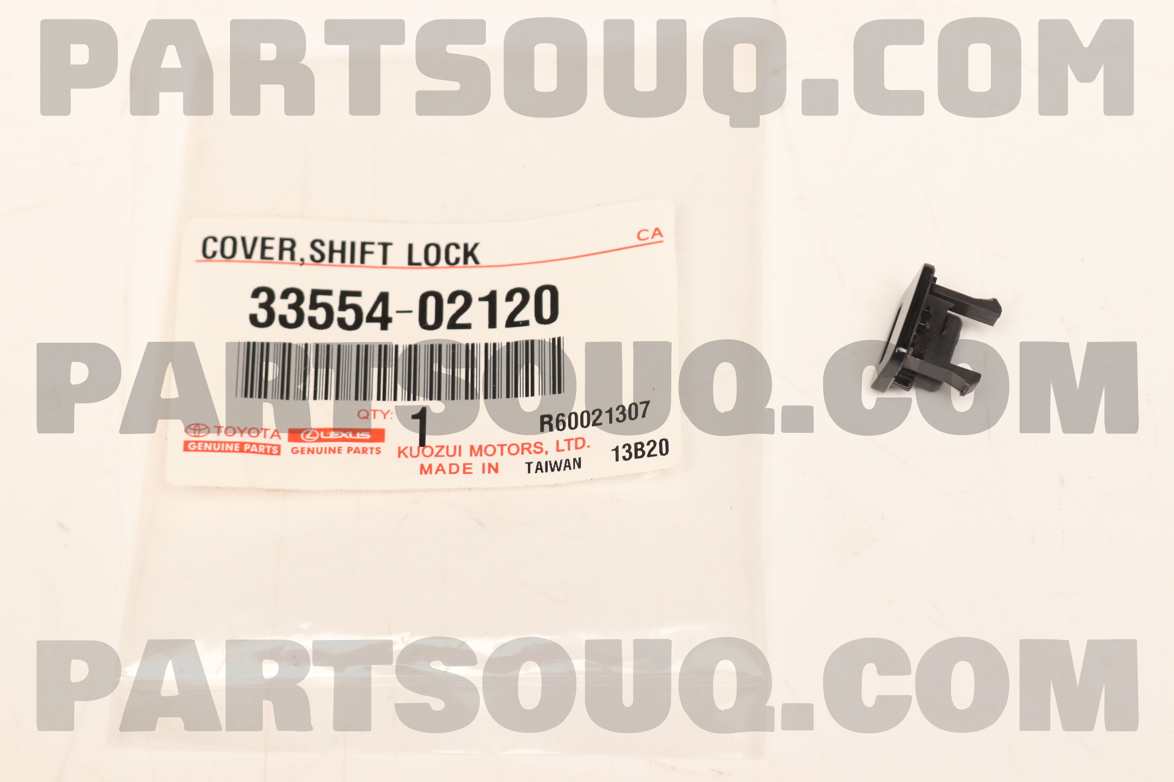 COVER, SHIFT LOCK RELEASE BUTTON 3355402120 | Toyota Parts | PartSouq