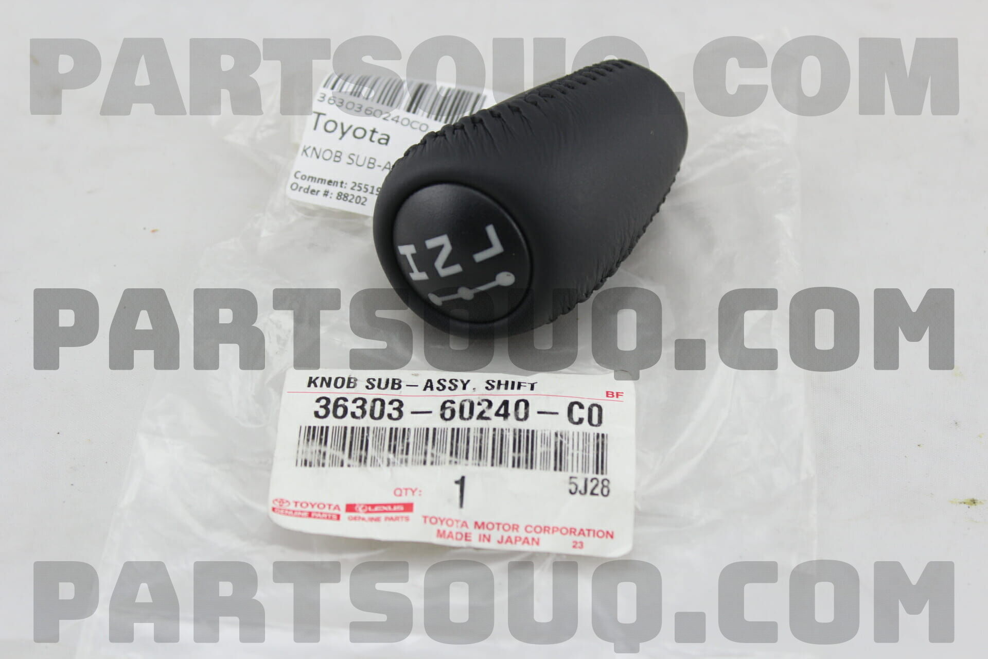 KNOB SUB-ASSY, SHIFT LEVER 3630360240C0 | Toyota Parts | PartSouq