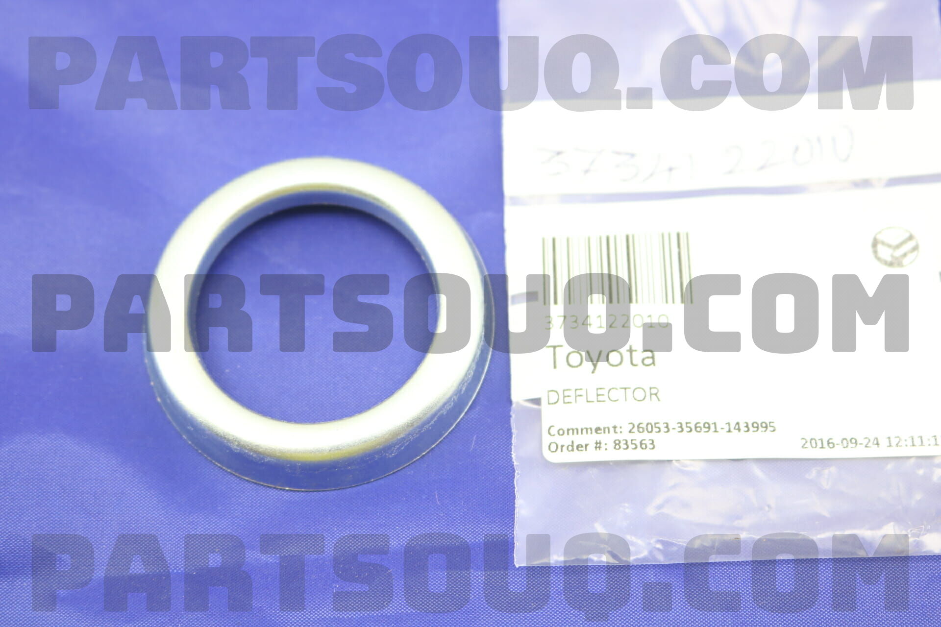 DEFLECTOR, PROPELLER SHAFT DUST, NO.1 3734122010 | Toyota Parts | PartSouq