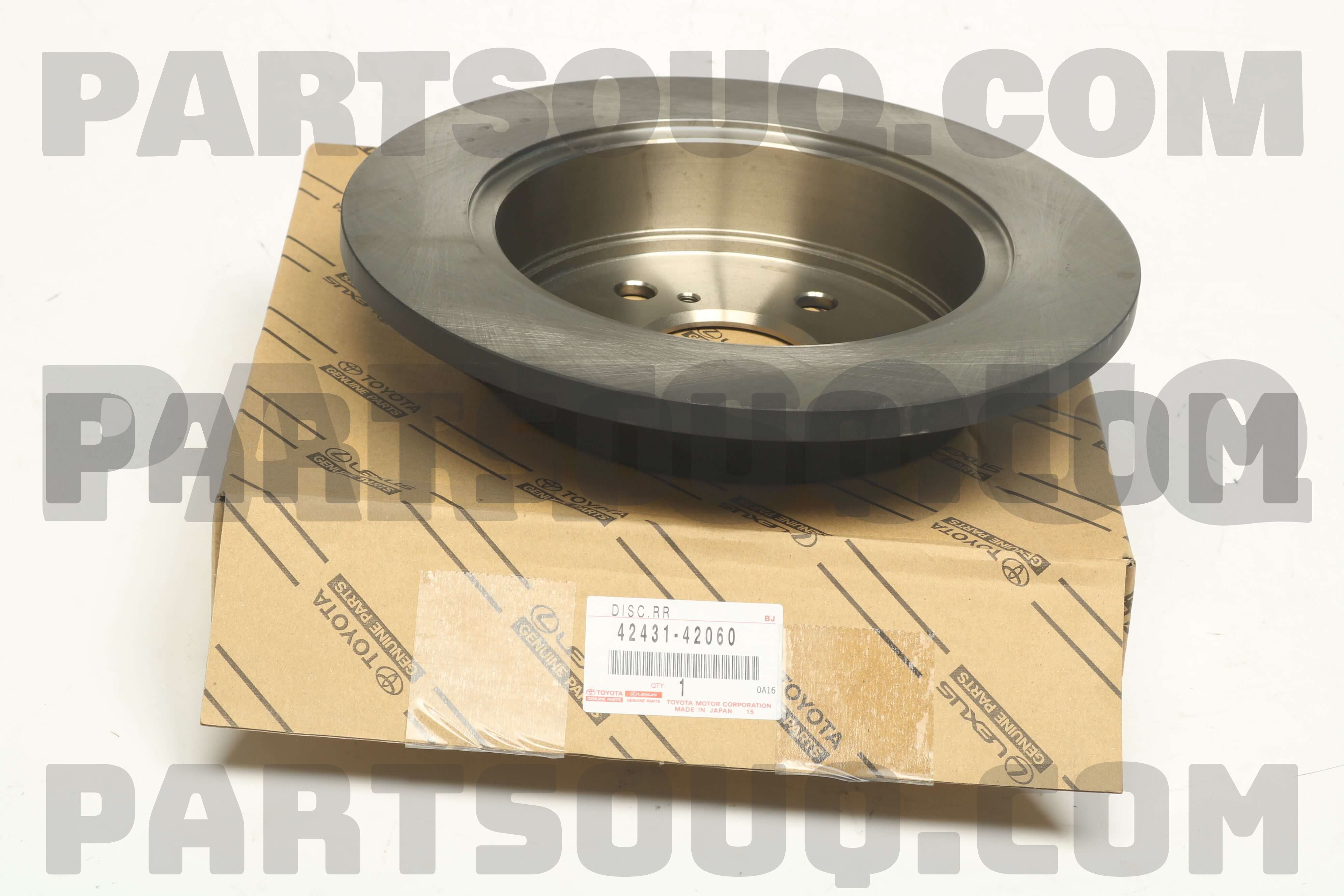 BRAKE DISC REAR TO 42431-42060 RAV4 201212-201811 ADVICS A6R078 ...