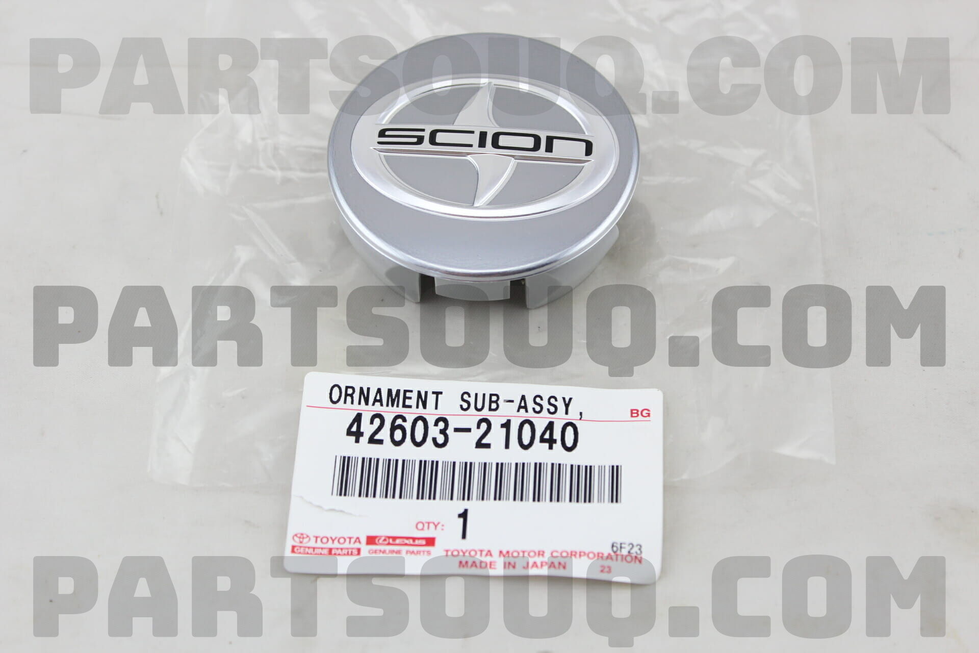 ORNAMENT SUB-ASSY, WHEEL HUB 4260321040 | Toyota Parts | PartSouq
