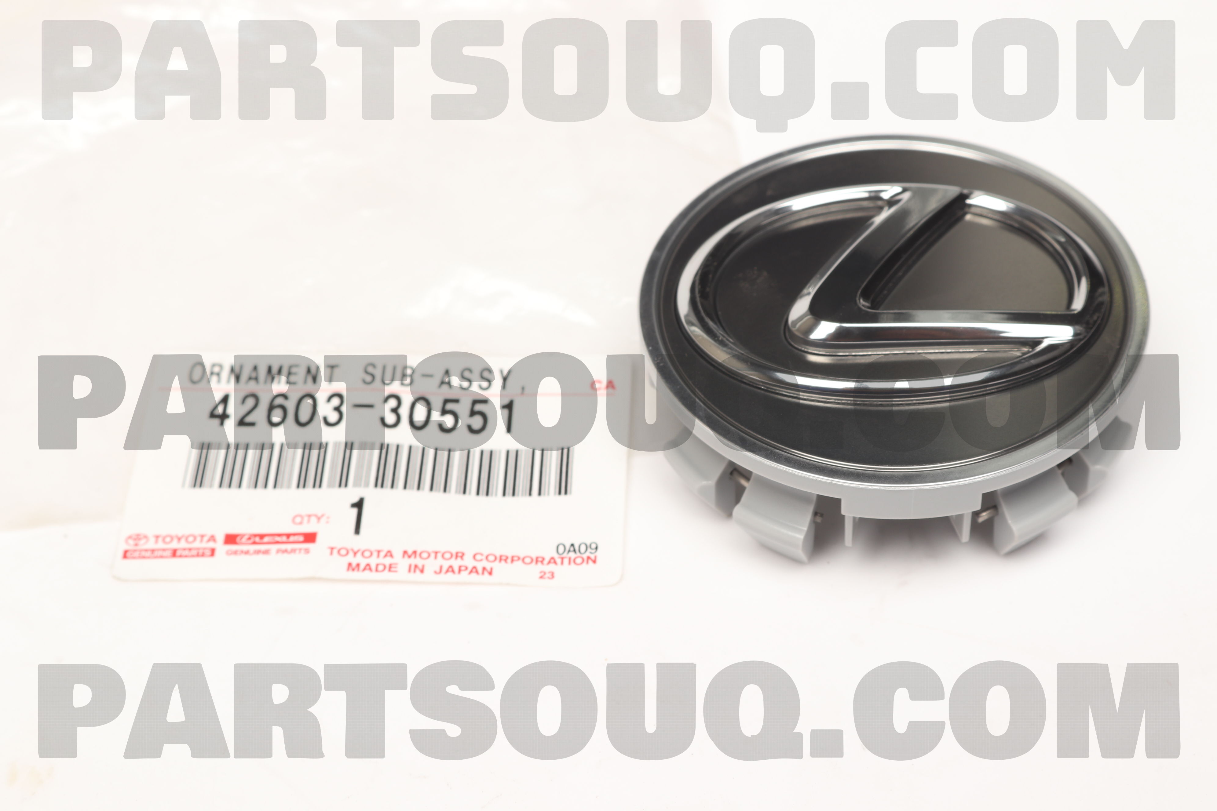 ORNAMENT SUB-ASSY, WHEEL HUB 4260330550 | Toyota Parts | PartSouq