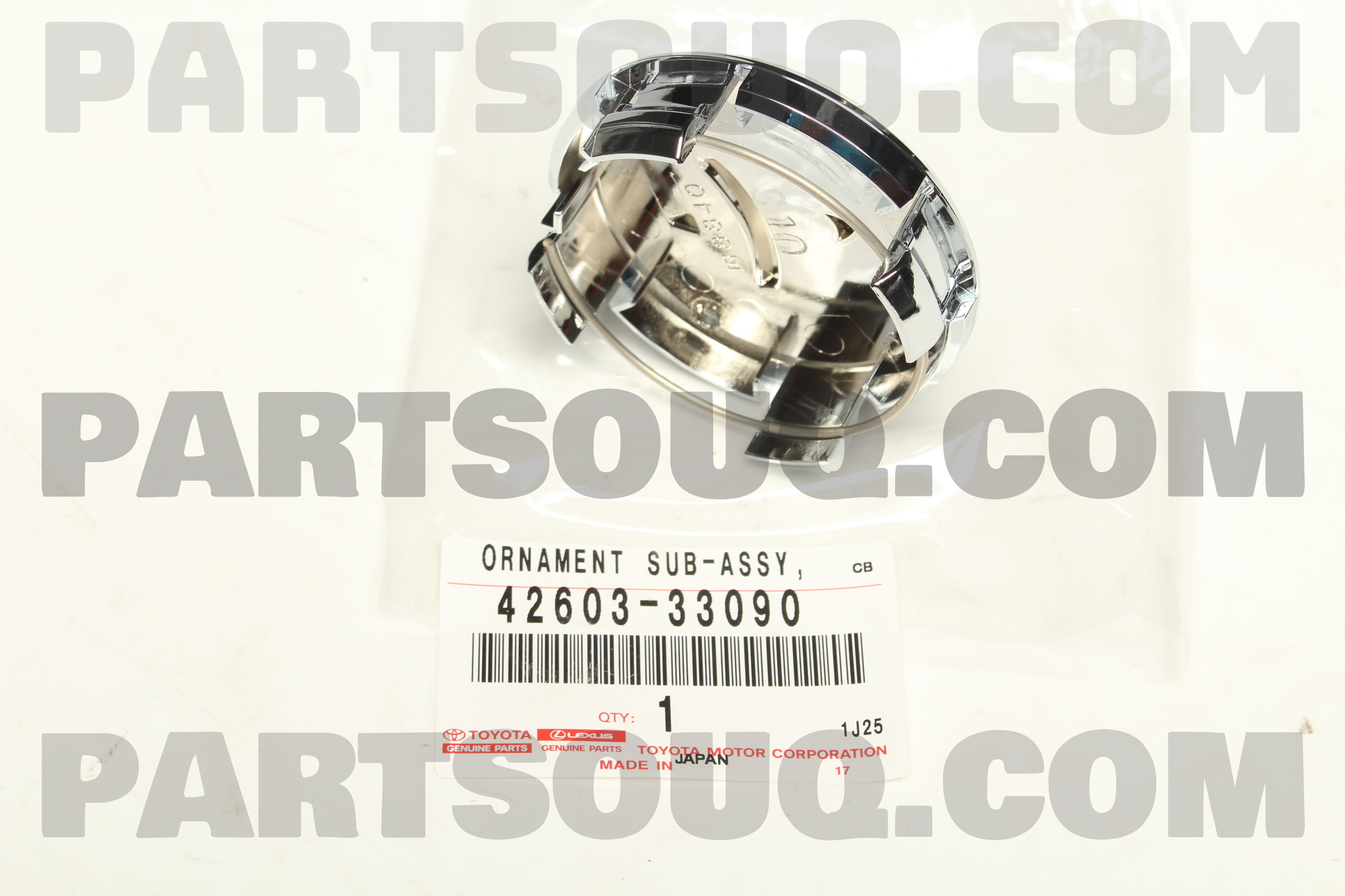 ORNAMENT SUB-ASSY, WHEEL HUB 4260333090 | Toyota Parts | PartSouq